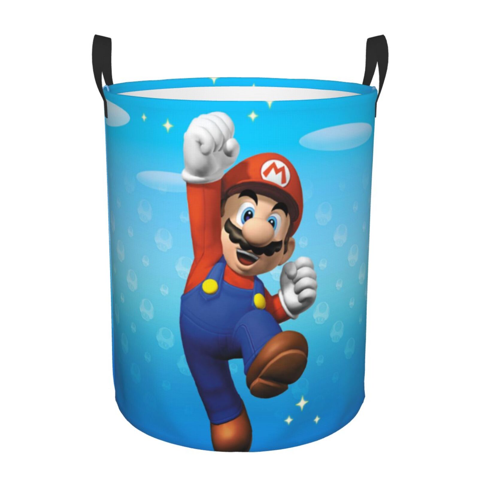 Super Mario Laundry Hamper Laundrys Basket Waterproof Durable Portable ...