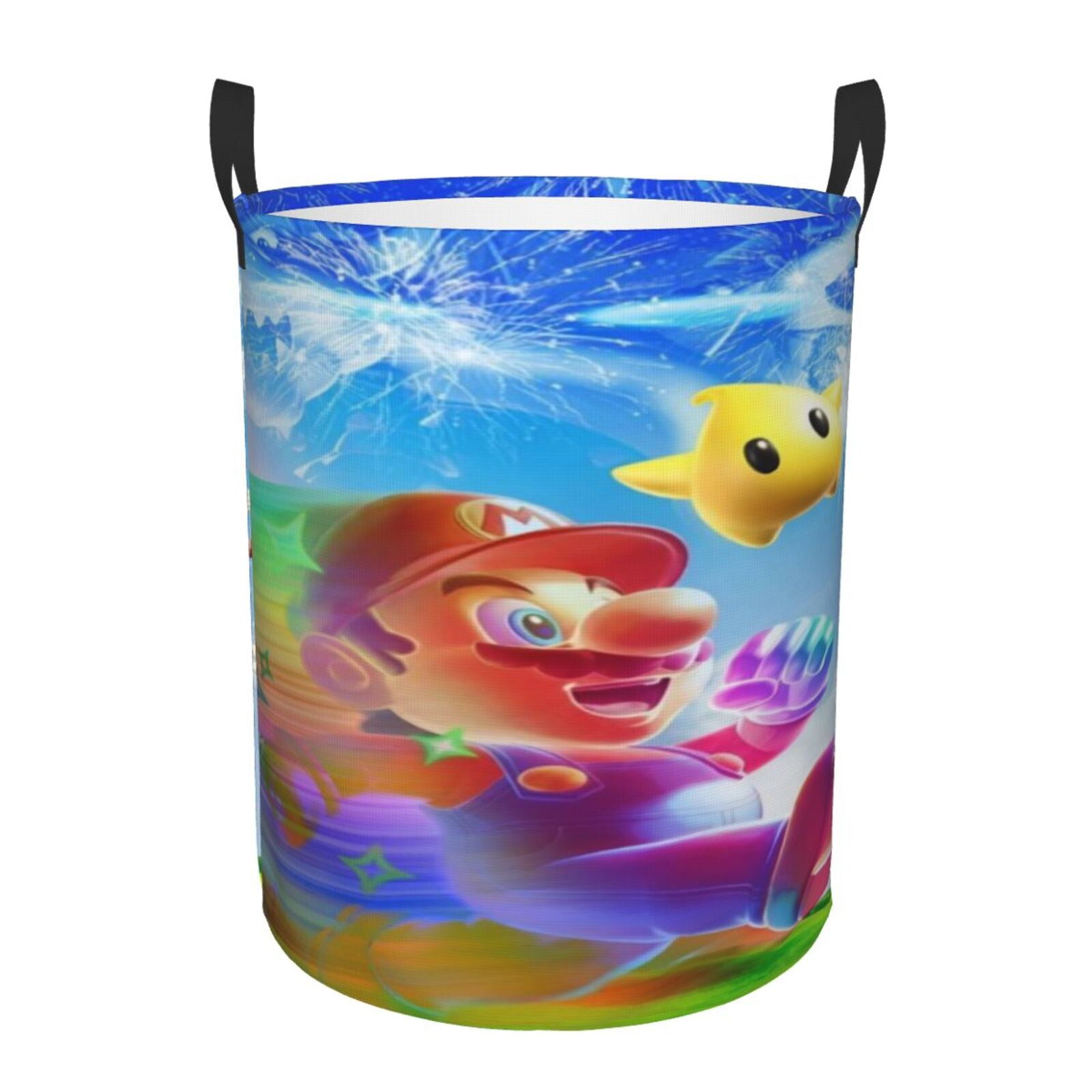 Super Mario Laundry Hamper Laundrys Basket Waterproof Durable Portable ...