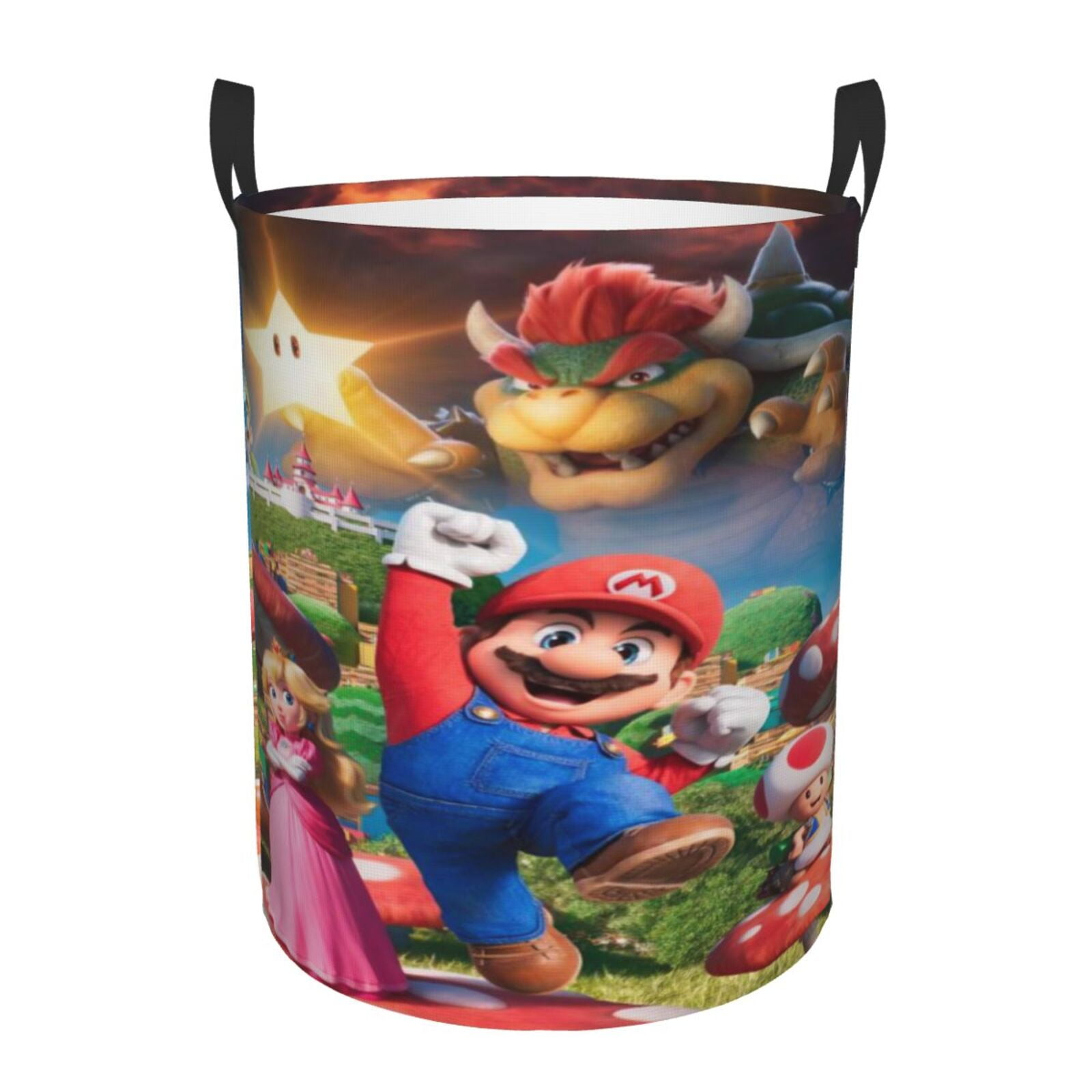Super Mario Laundry Hamper Laundrys Basket Waterproof Durable Portable ...