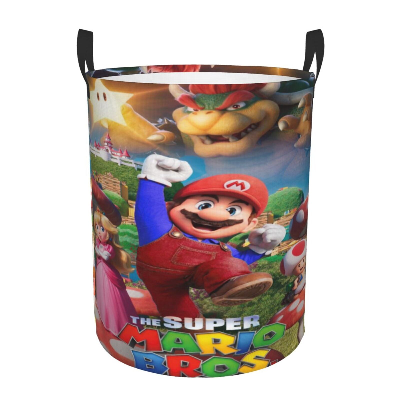 Super Mario Laundry Hamper Laundrys Basket Waterproof Durable Portable ...