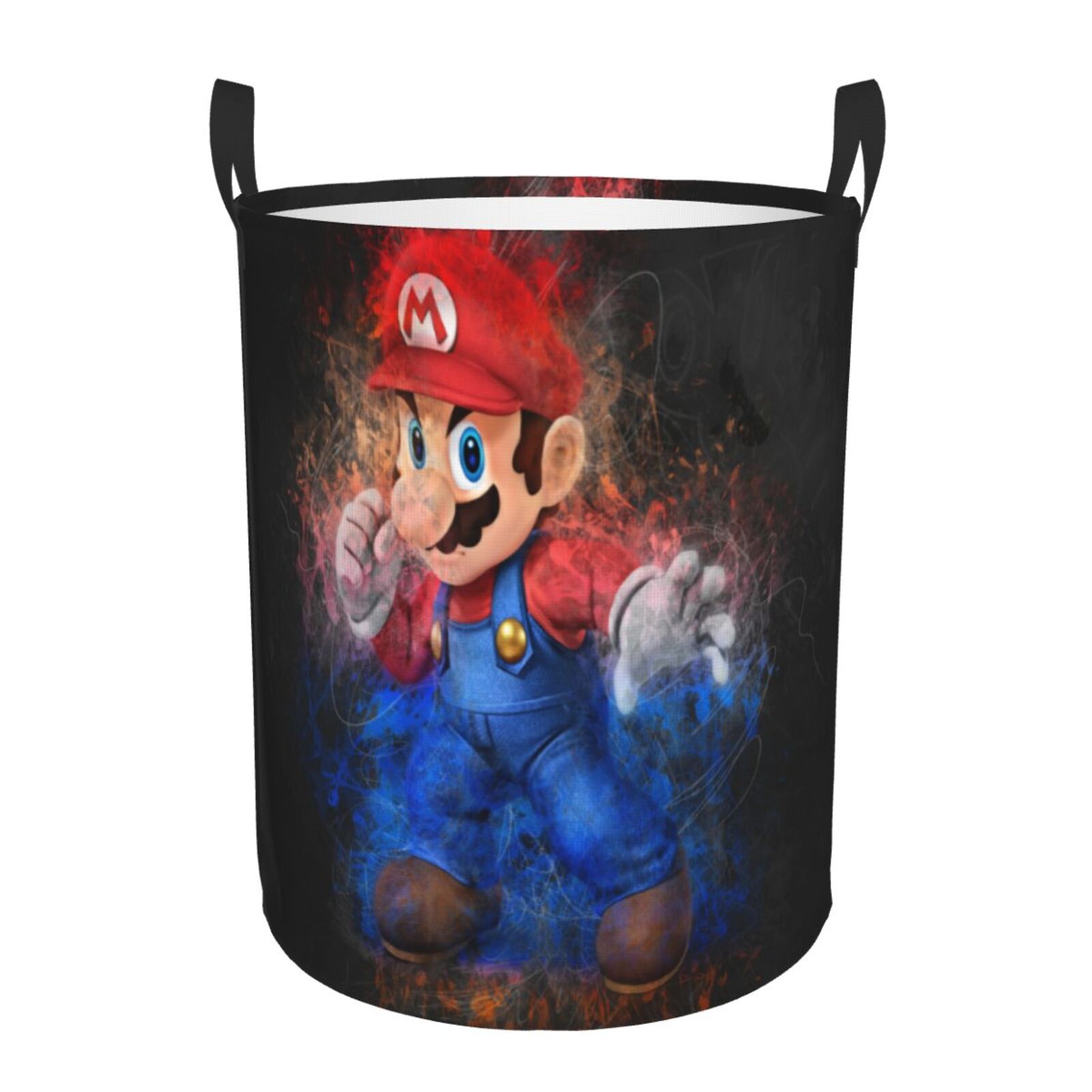 Super Mario Laundry Hamper Laundrys Basket Waterproof Durable Portable ...