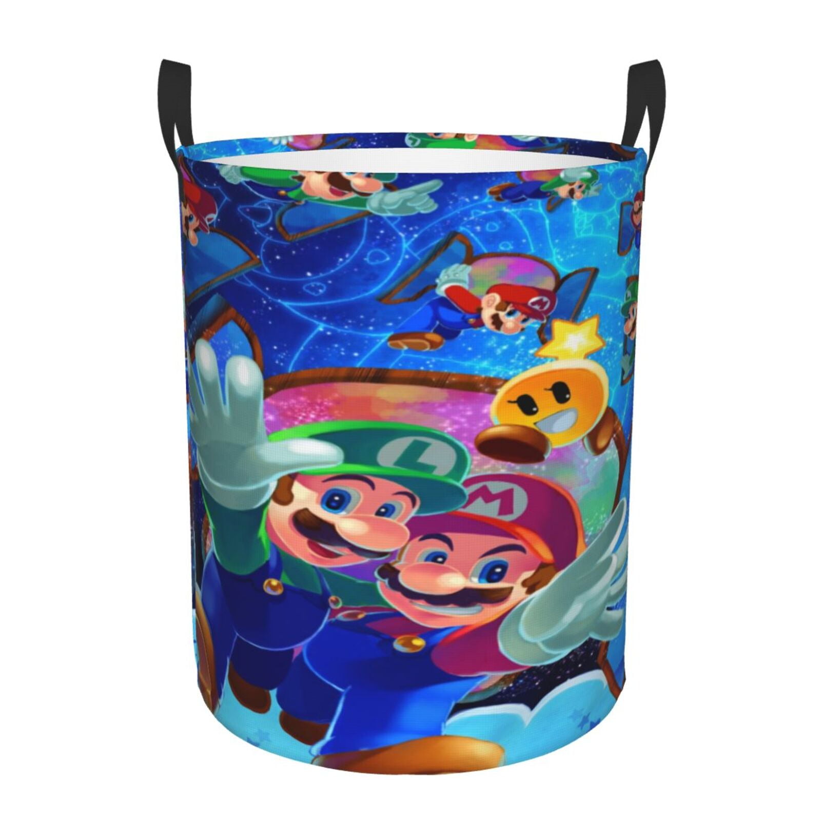 Super Mario Laundry Hamper Laundrys Basket Waterproof Durable Portable ...
