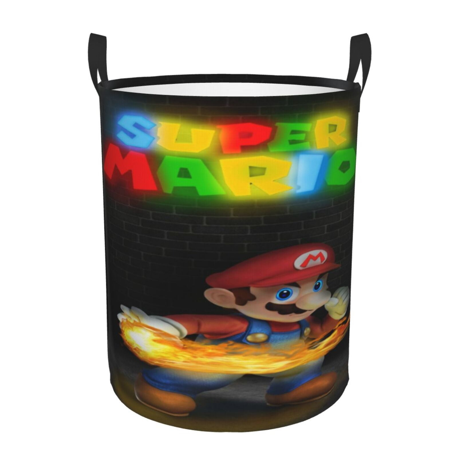 Super Mario Laundry Hamper Laundrys Basket Waterproof Durable Portable ...
