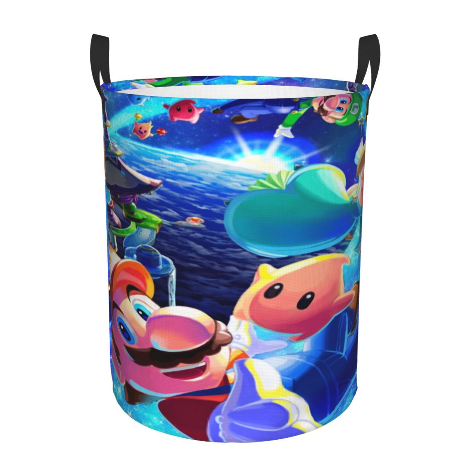 Super Mario Laundry Hamper Laundrys Basket Waterproof Durable Portable ...