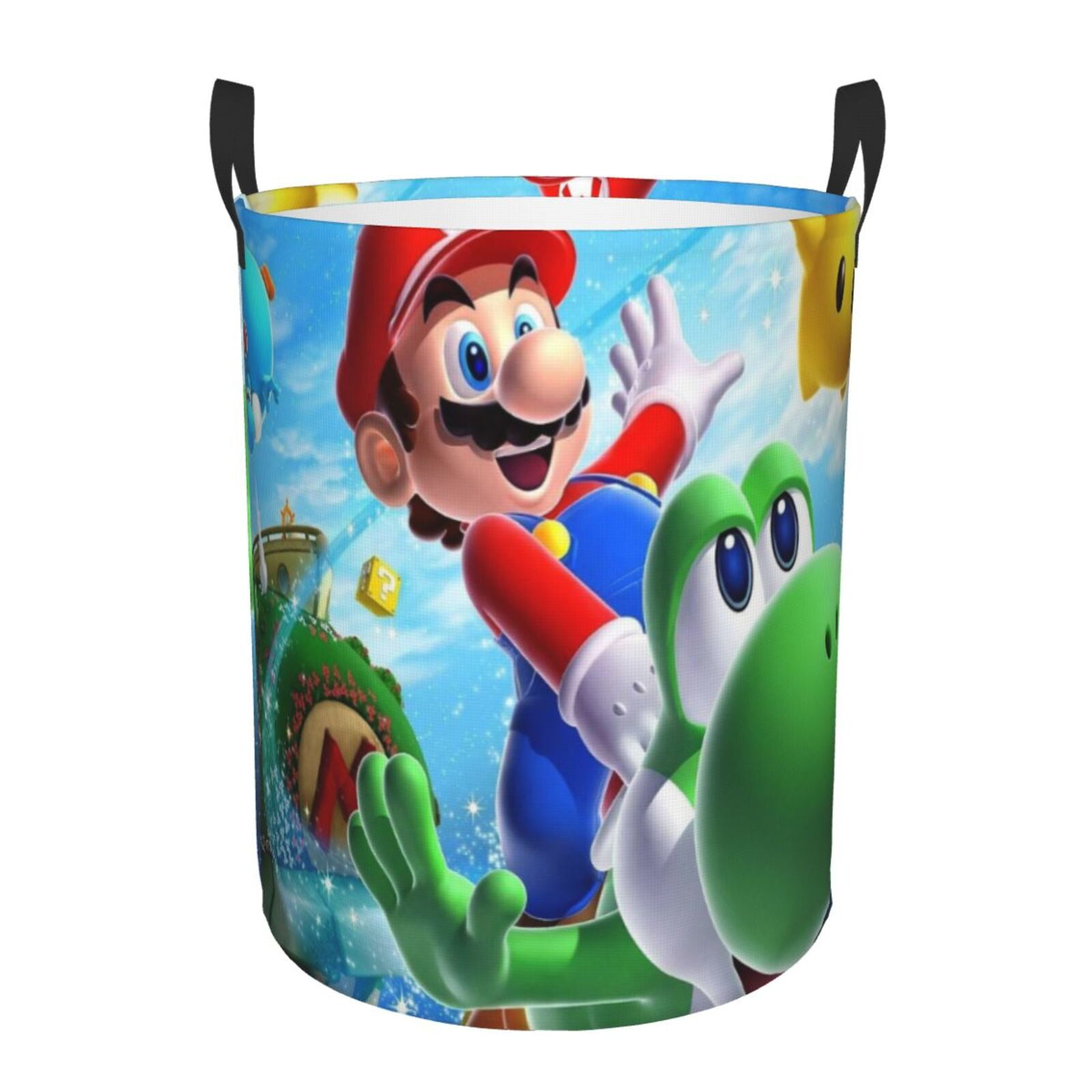 Super Mario Laundry Hamper Laundrys Basket Waterproof Durable Portable ...