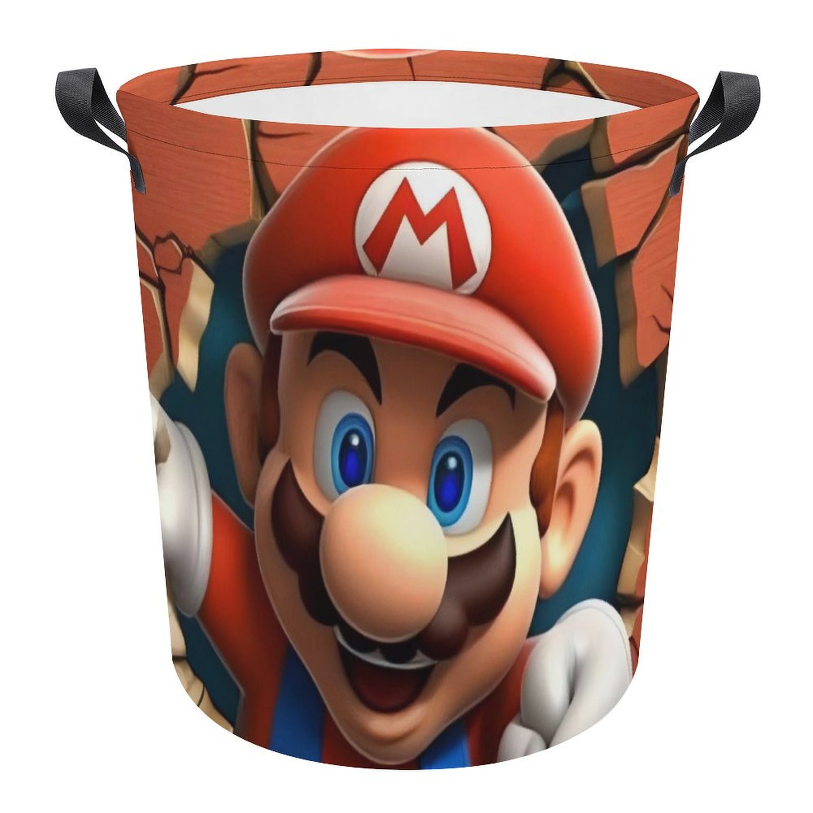 Super Mario Laundry basket gift toy storage foldable wardrobe suitable ...