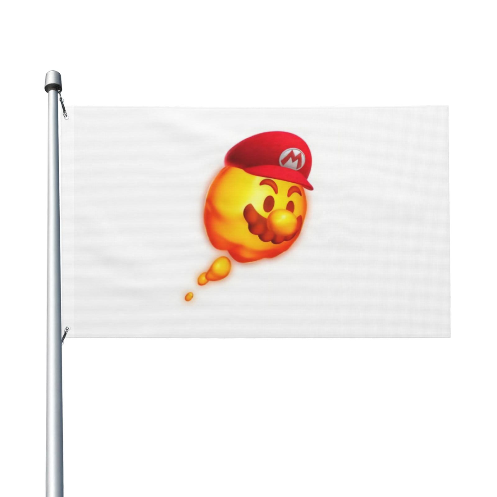 Super Mario Lava Bubble 3x5ft Face Flag Fade Proof Holiday Fall Flag ...