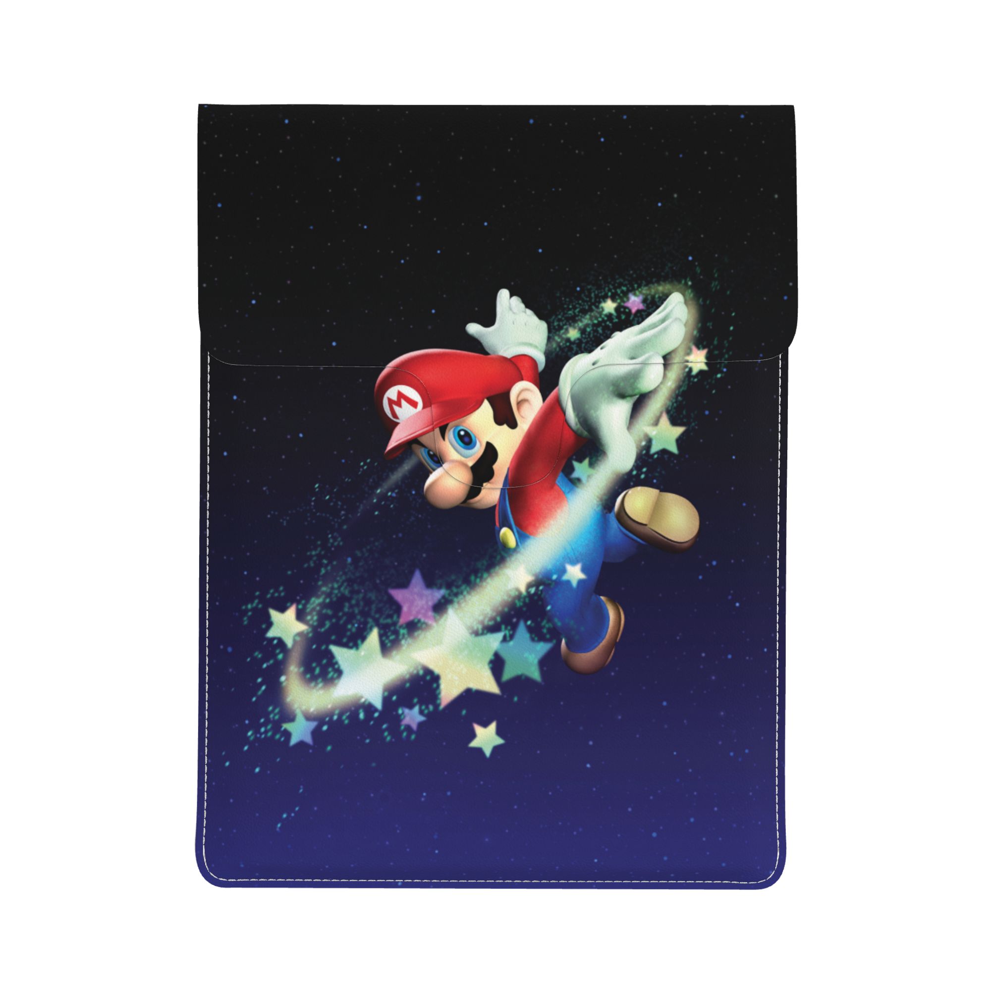 Super Mario Leather Laptop Sleeve Slim Protective Case Waterproof Cover ...