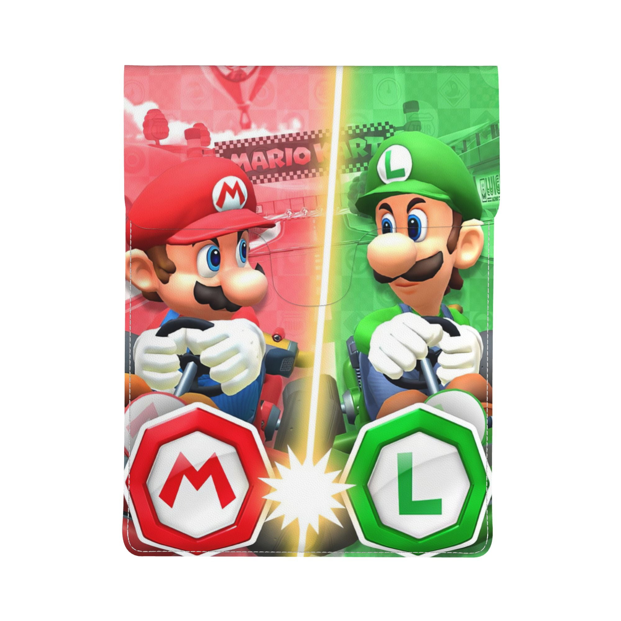 Super Mario Leather Laptop Sleeve Slim Protective Case Waterproof Cover ...