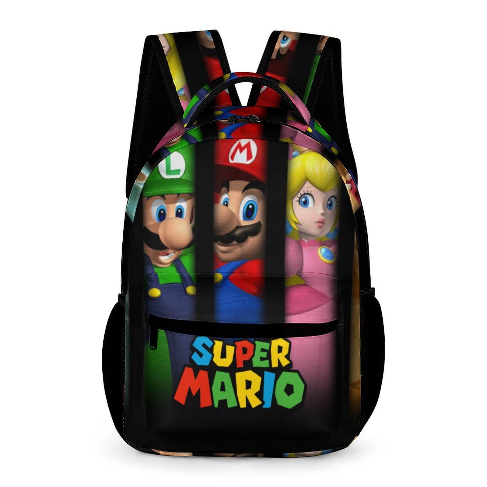 Super Mario Logo Backpack Daypack Schoolbag Student Bookbag Satchel ...