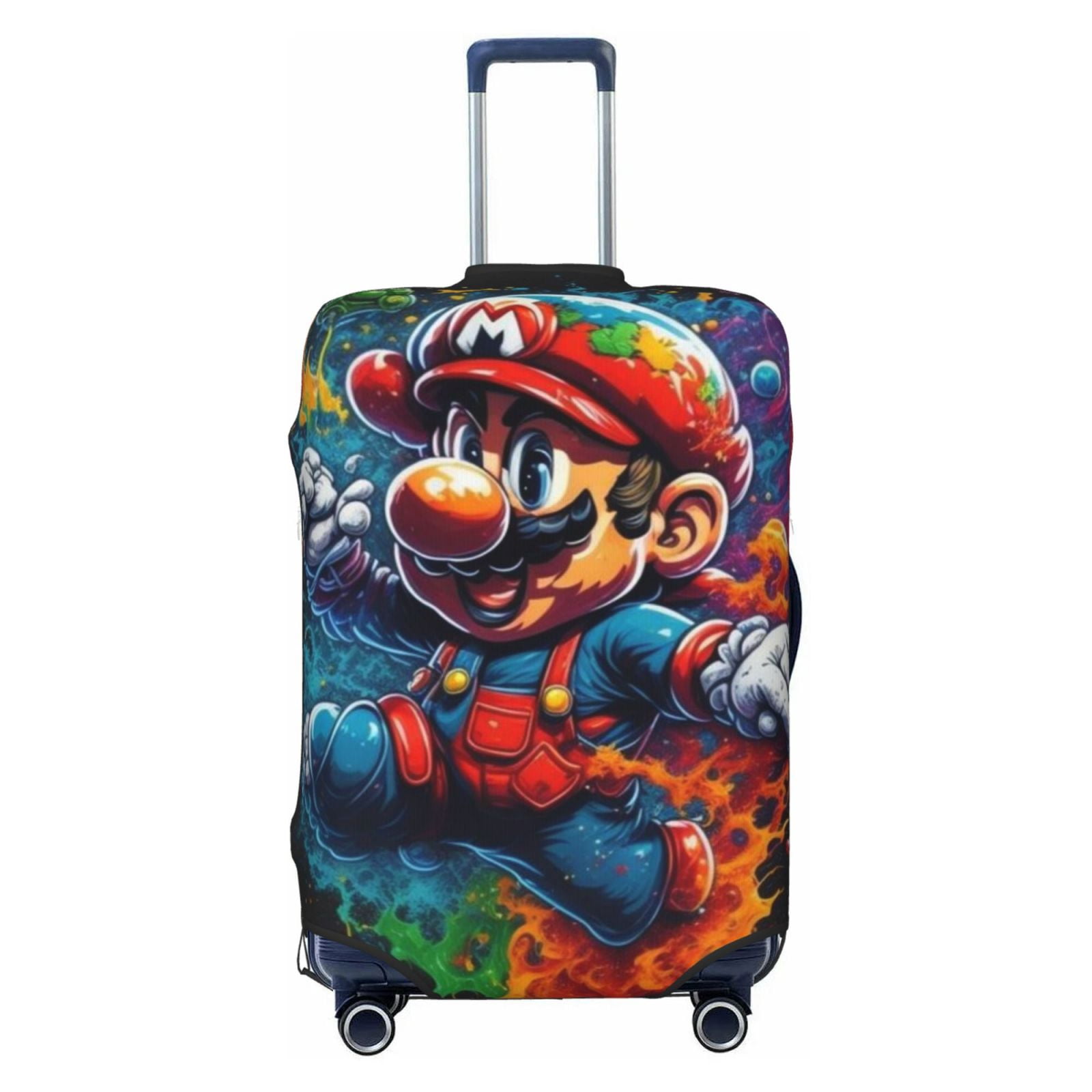 Super Mario Luggage Covers For Suitcase,Suitcase Cover Protector Fit 18 ...