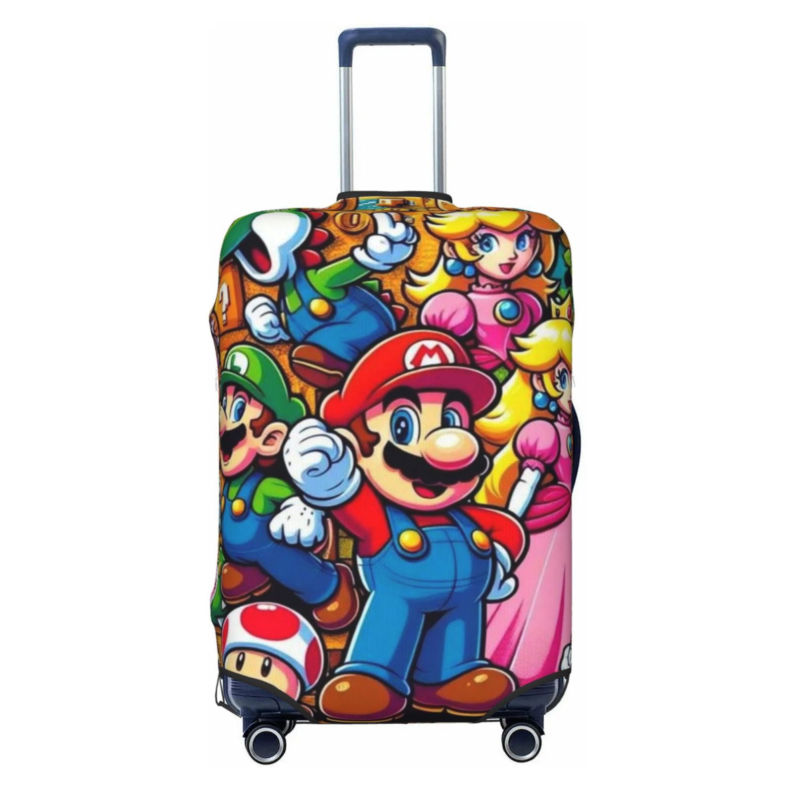 Super Mario Luggage Covers For Suitcase,Suitcase Cover Protector Fit 18 ...