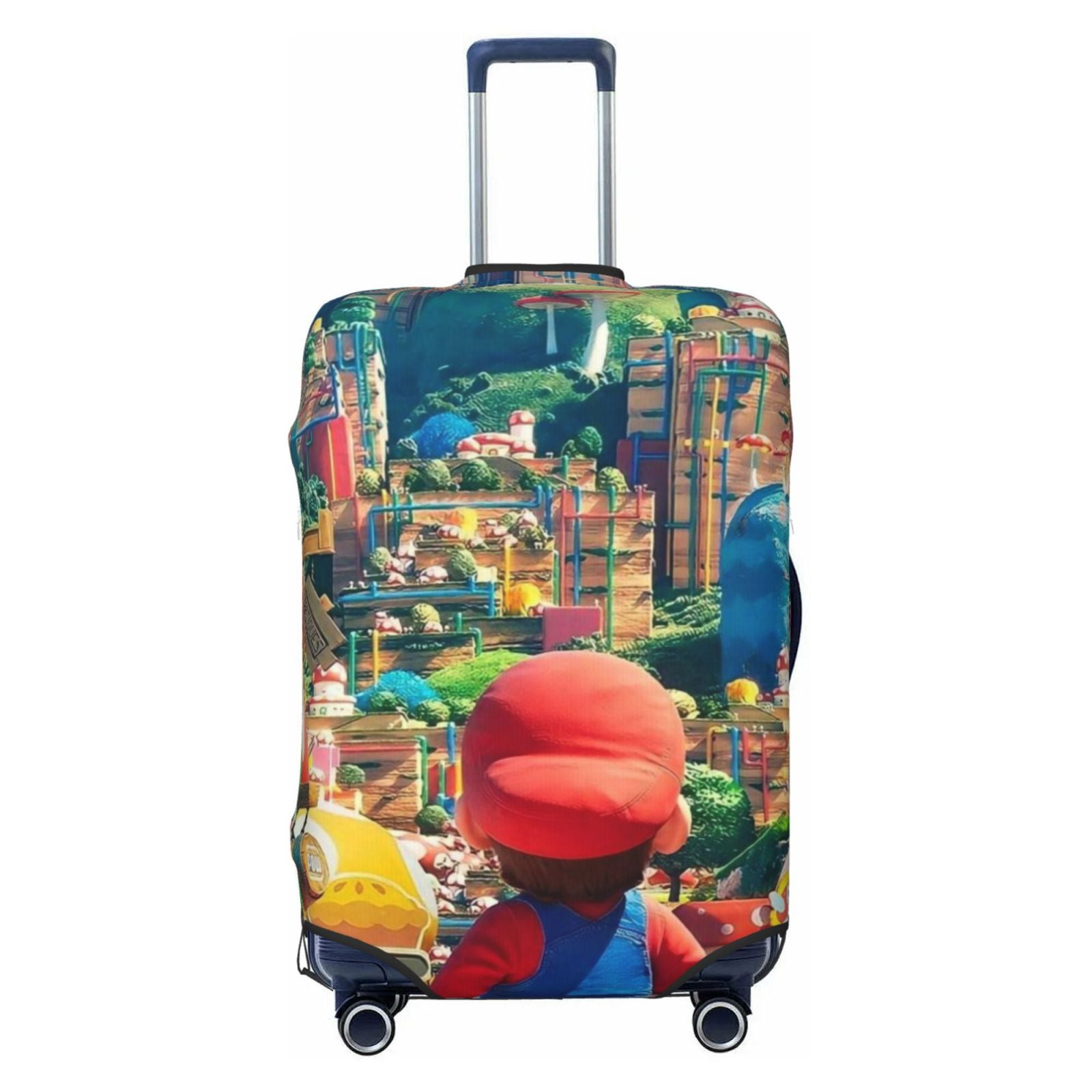 Super Mario Luggage Covers For Suitcase,Suitcase Cover Protector Fit 18 ...