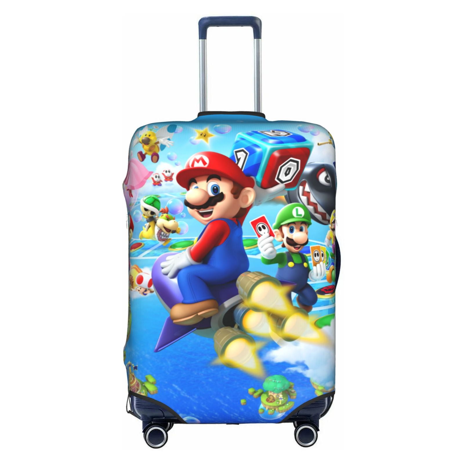 Super Mario Luggage Covers Suitcase Cover Protector Carry On Cover ...