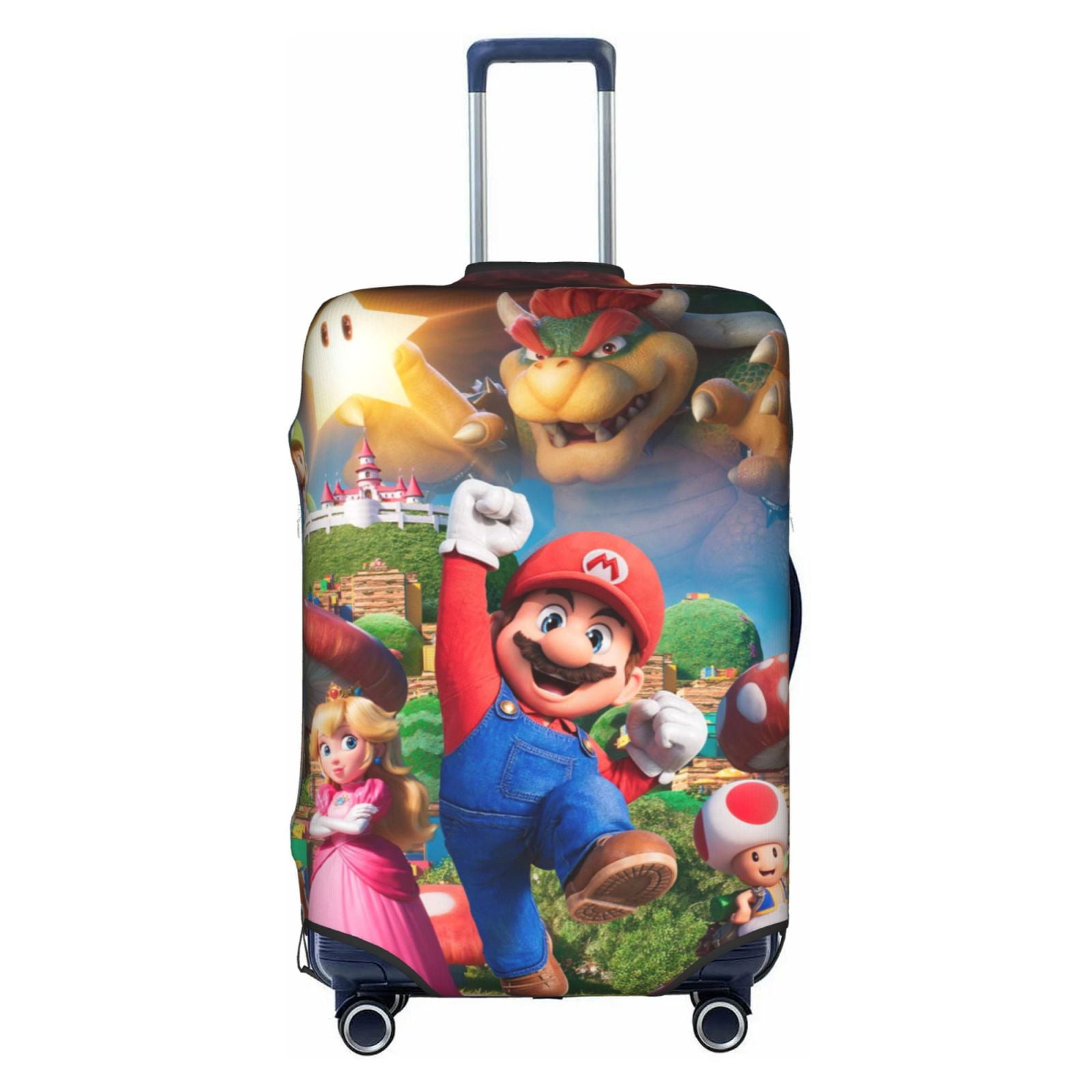 Super Mario Luggage Covers Suitcase Cover Protector Carry On Cover ...