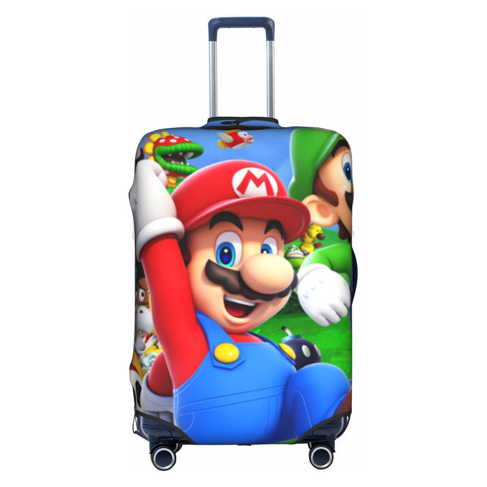 Super Mario Luggage Covers Suitcase Cover Protector Carry On Cover ...