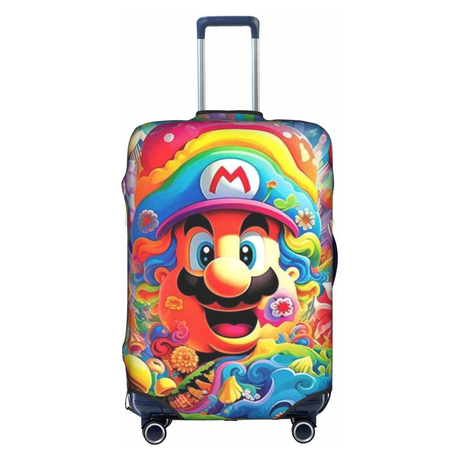 Super Mario Luggage Covers Suitcase Cover Protector Carry On Cover ...