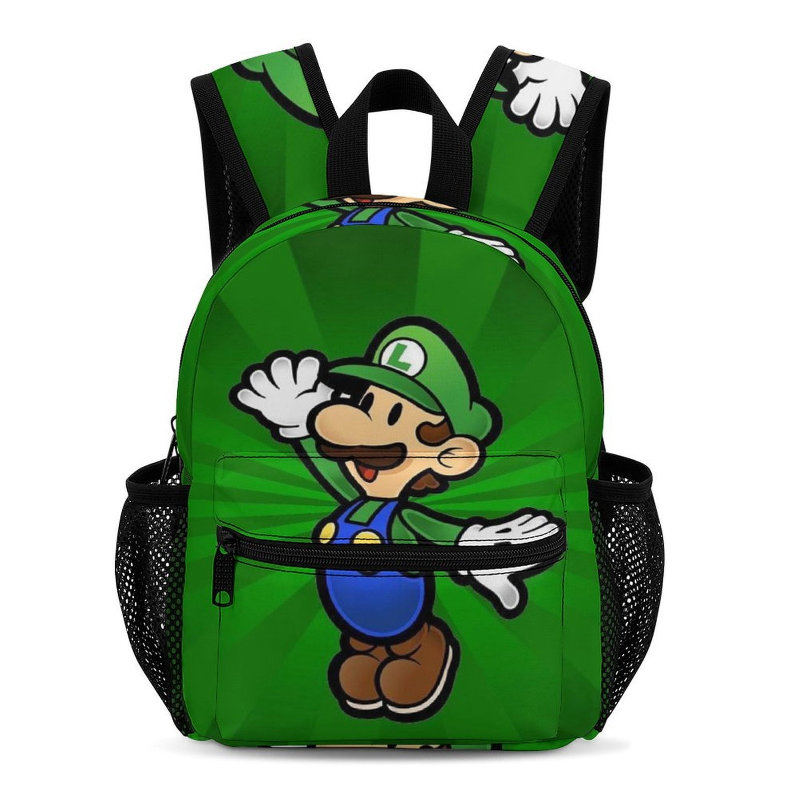 Super Mario Luigi Backpack 13 Inch Bookbag Casual Daypack Travel ...