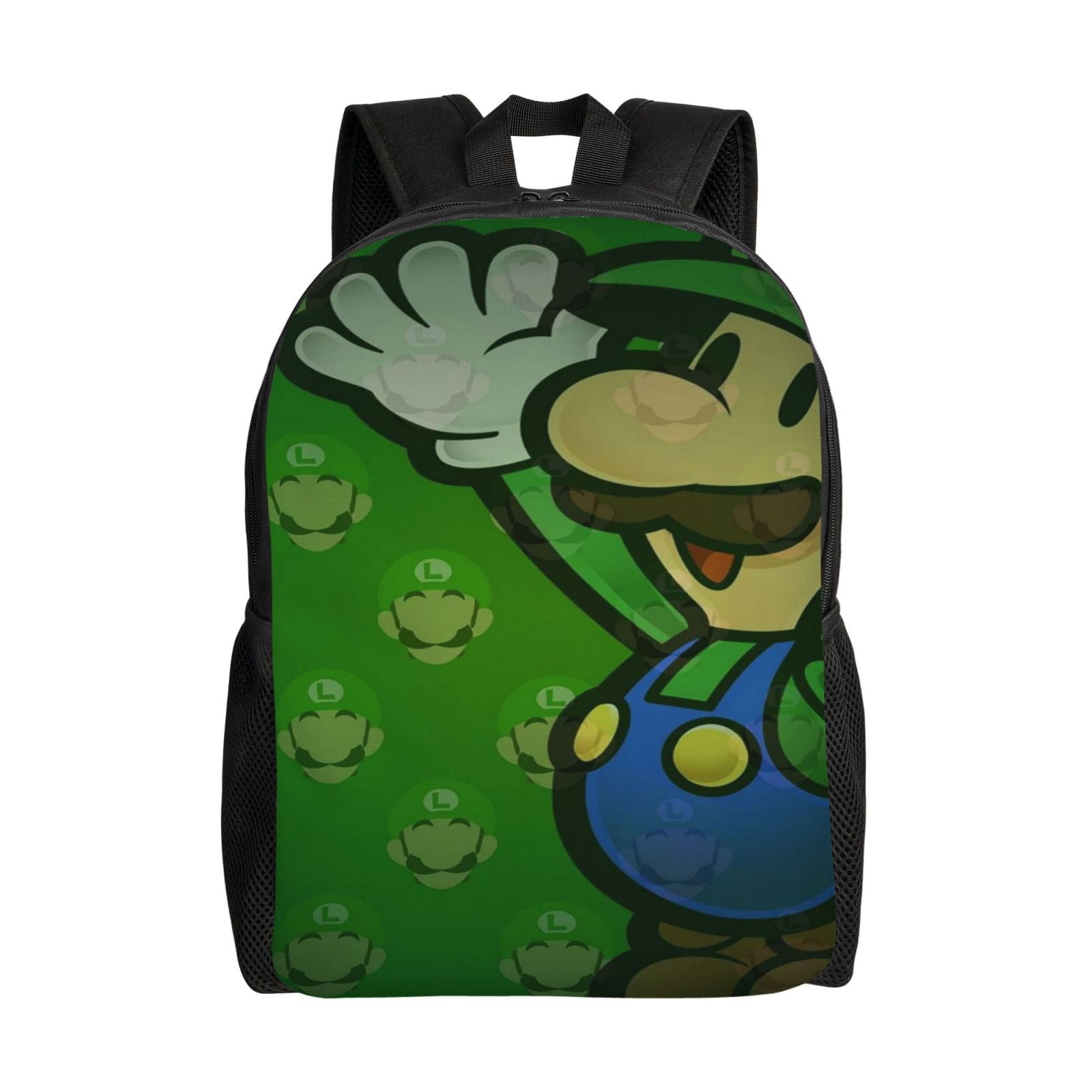Super Mario Luigi Backpack Bookbag Casual Daypack Travel Backpacks for ...