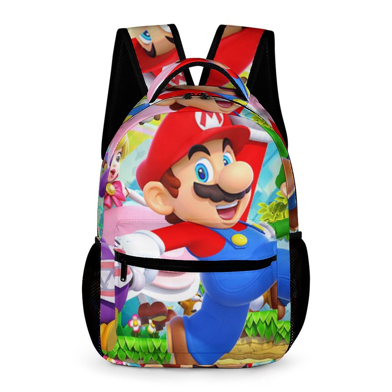 Super Mario Luigi Backpack Daypack Schoolbag Student Bookbag Satchel ...