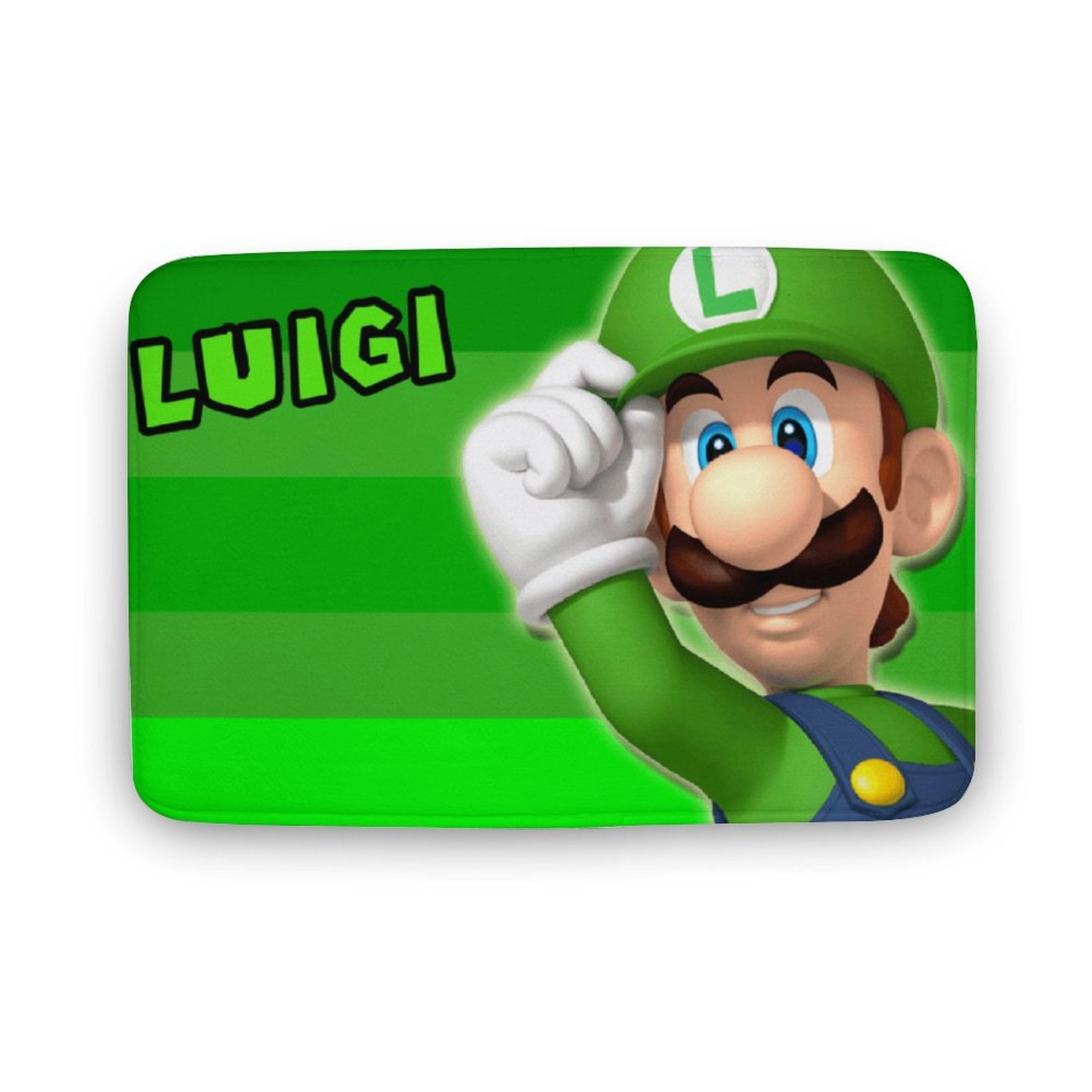 Super Mario Luigi Bathroom Rugs, Extra Soft And Absorbent Bath Mat, Non ...