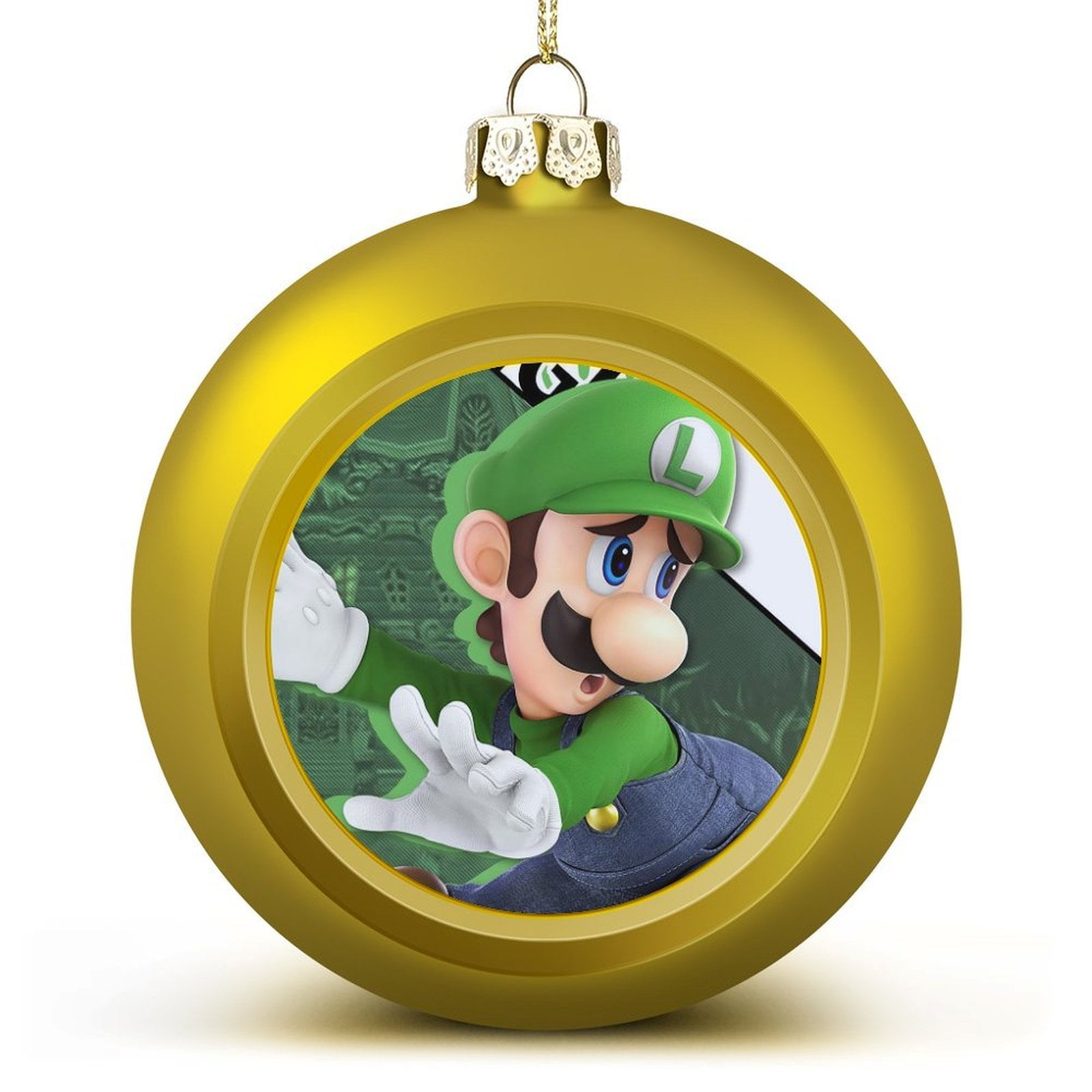 Super Mario Luigi Christmas Ball Ornaments, 2.4 Inch Christmas Tree ...