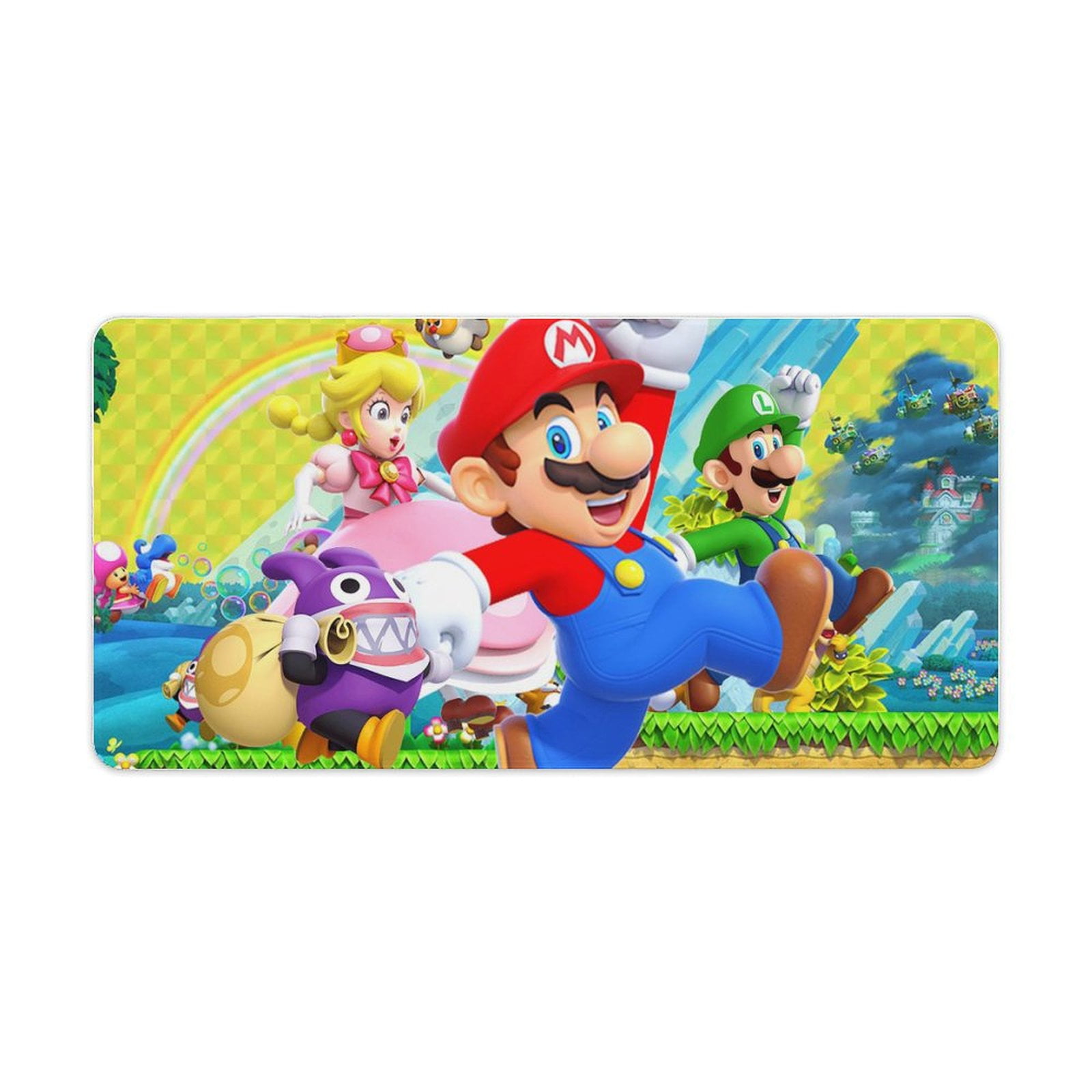 Super Mario Luigi Extended Gaming Mouse Pad No-sliped Large Desk Mat ...