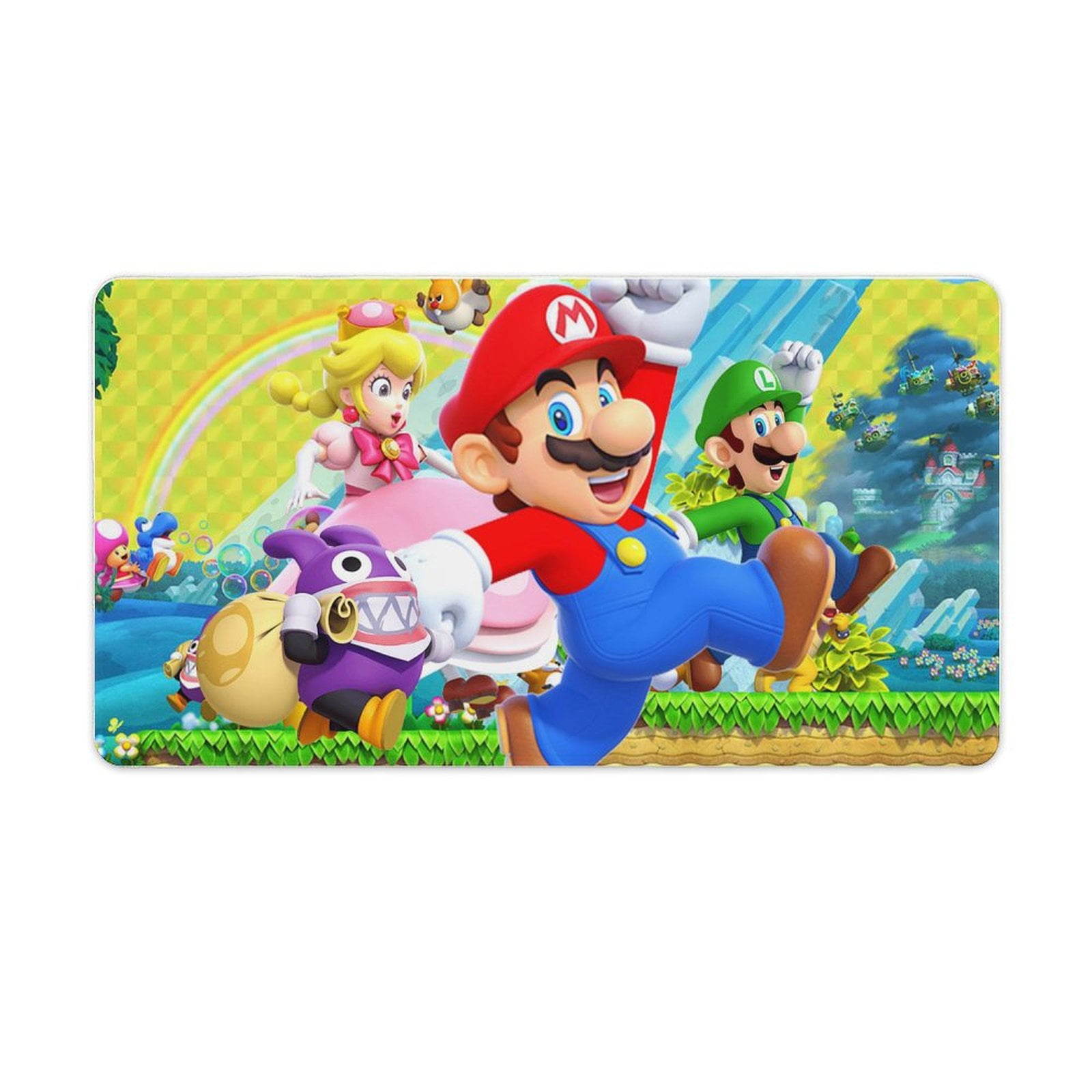 Super Mario Luigi Extended Gaming Mouse Pad No-sliped Large Desk Mat ...