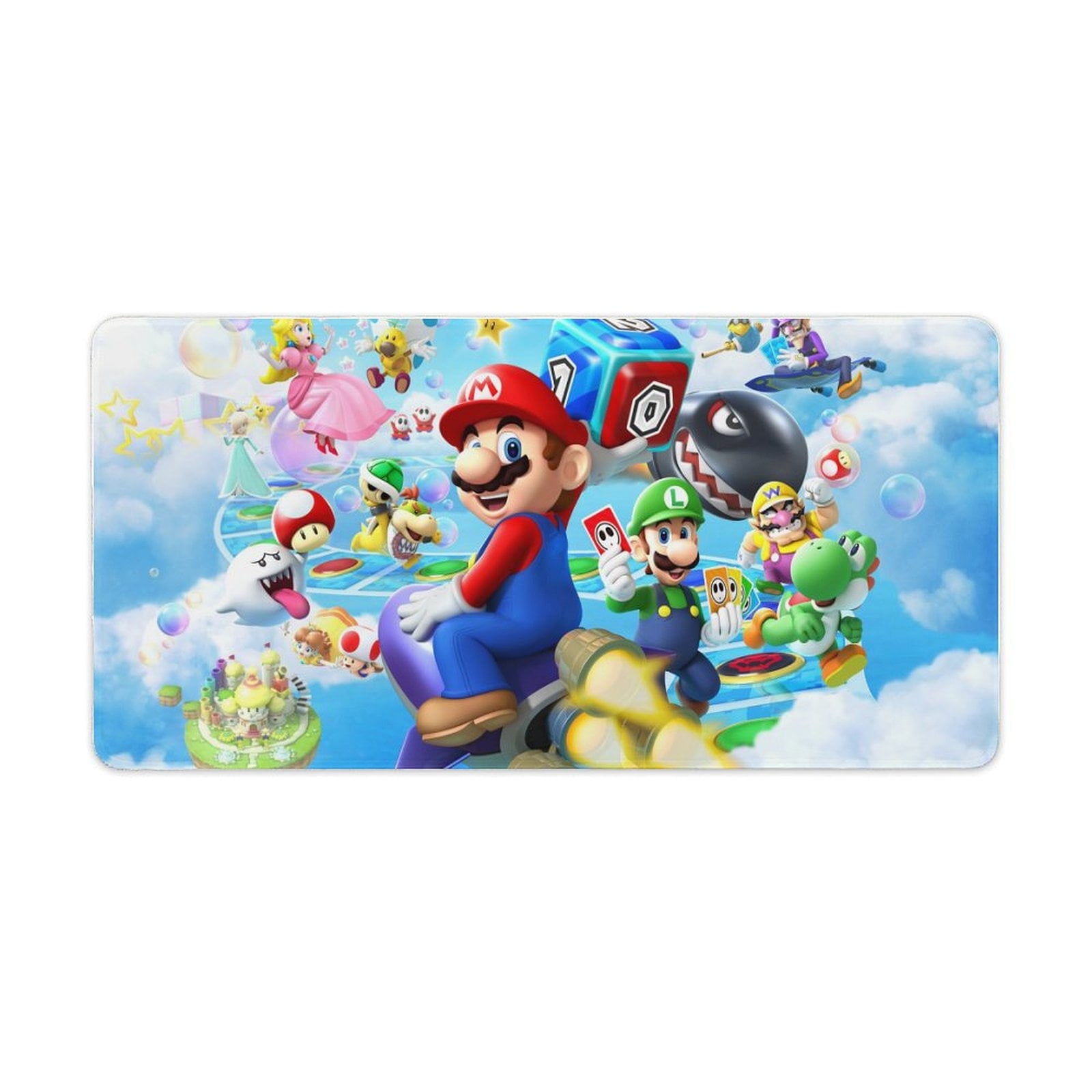 Super Mario Luigi Extended Gaming Mouse Pad No-sliped Large Desk Mat ...