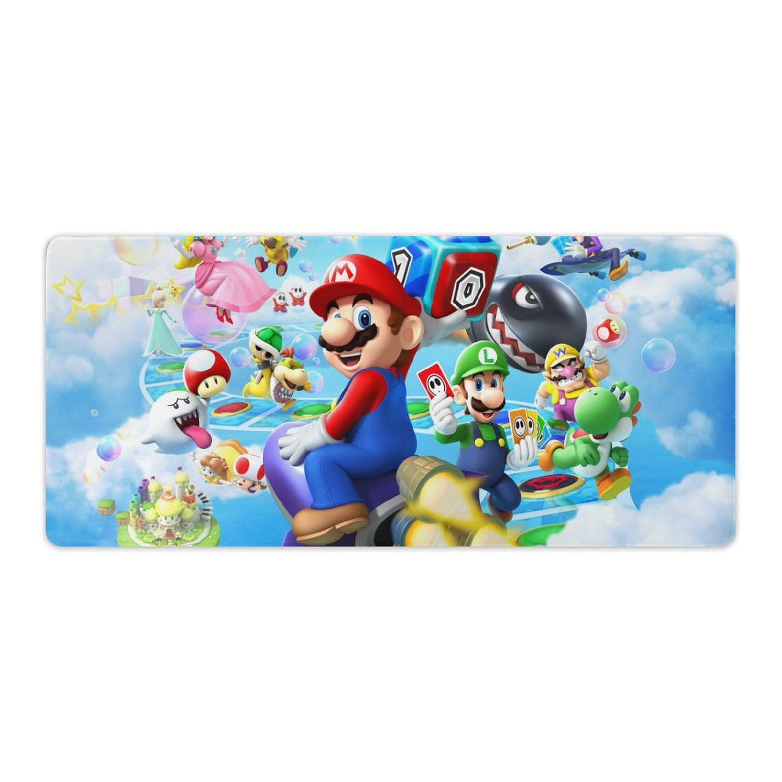 Super Mario Luigi Extended Gaming Mouse Pad No-sliped Large Desk Mat ...