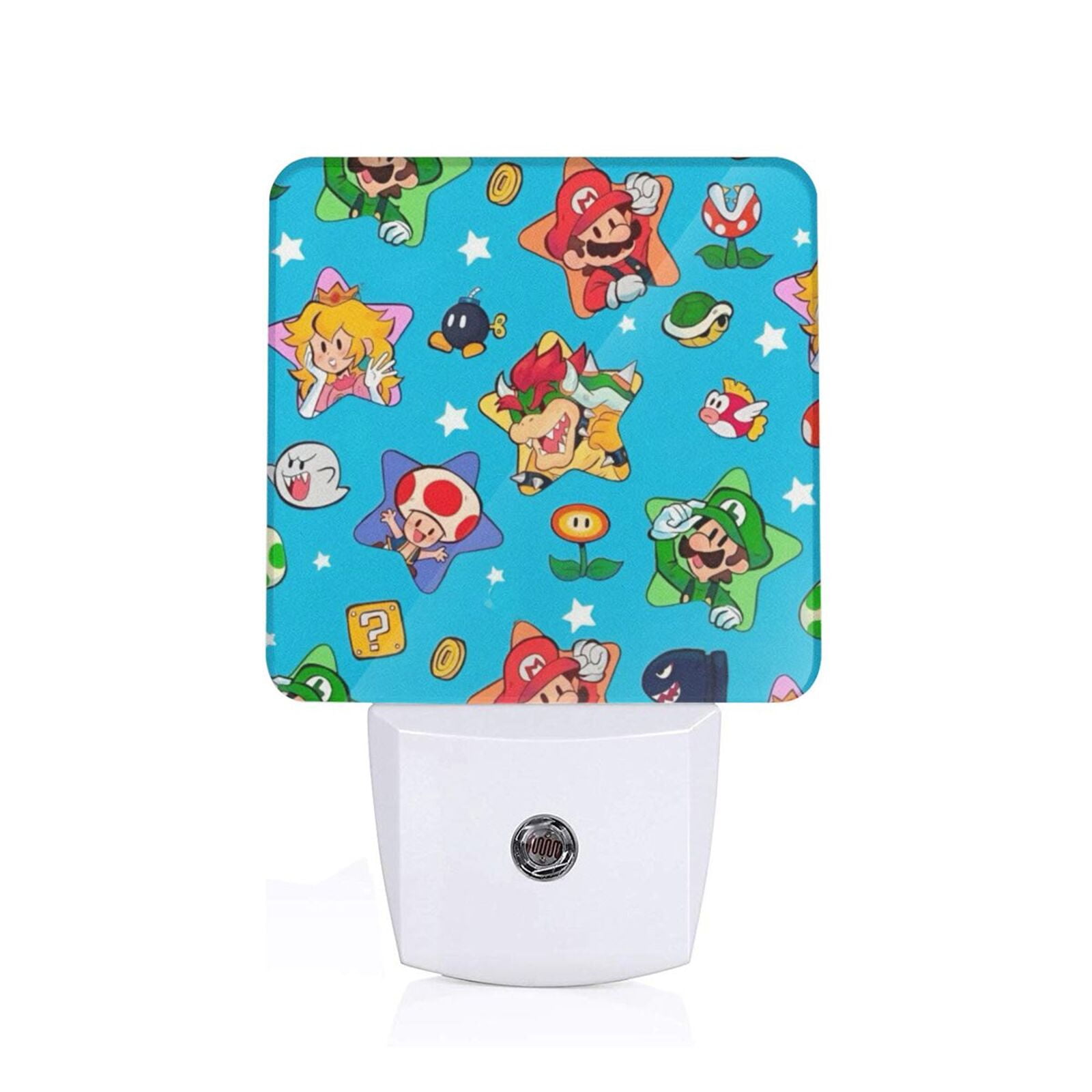 Super-Mario Luigi And Friends Night Lights Plug Into Wall [1 Pack ...