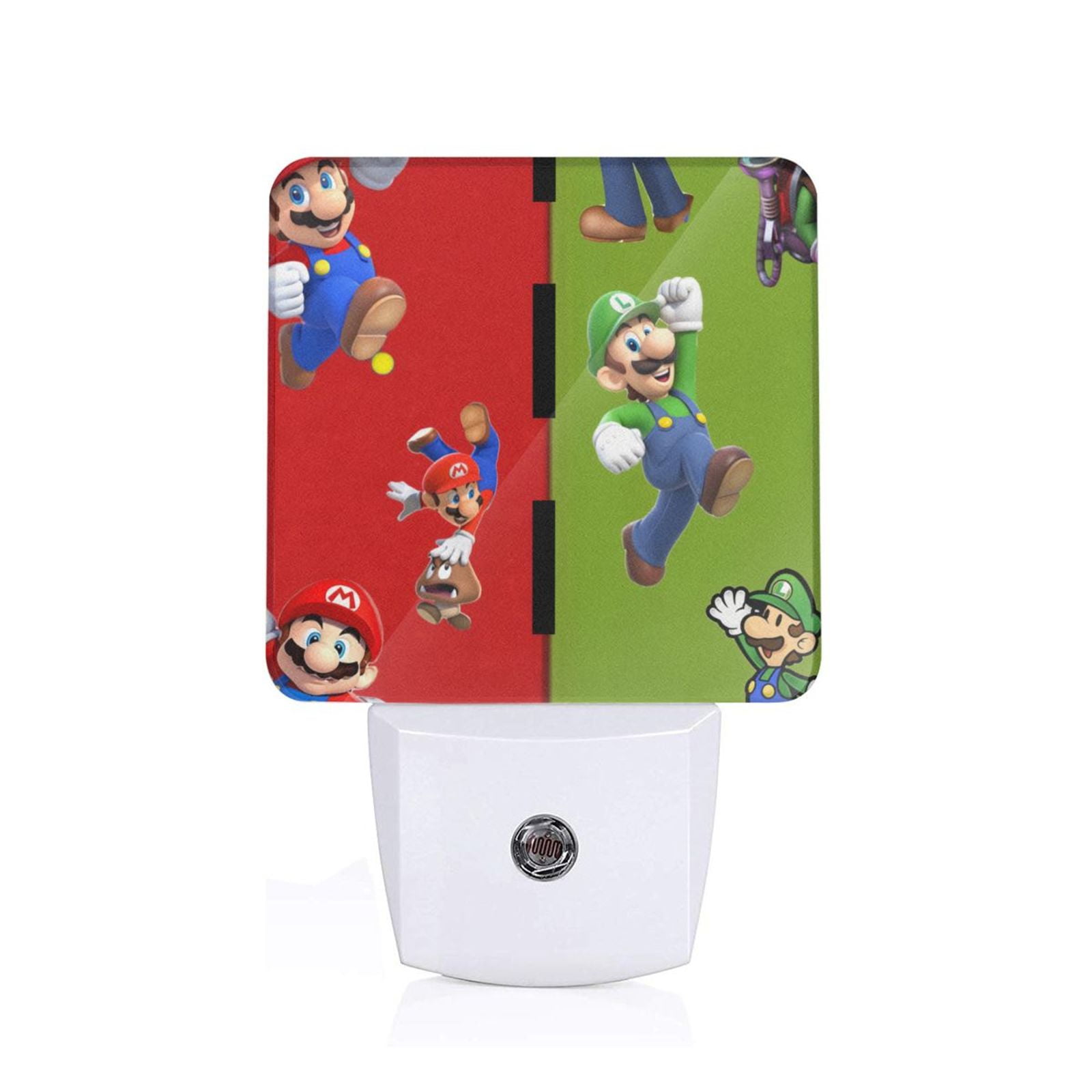 Super-Mario And Luigi LED Plug-in Night Light for Kids,Cute Color ...