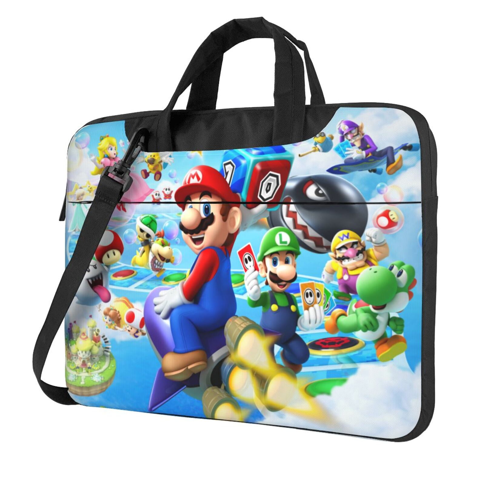 Super Mario Luigi Laptop Bag Portable Shoulder Laptop Case Sleeve ...