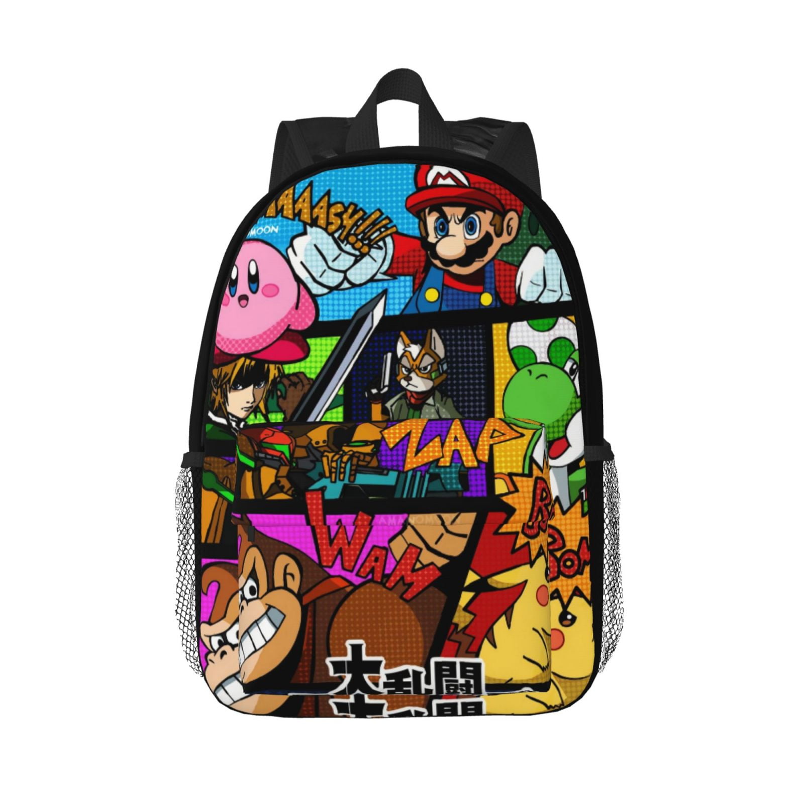 Super Mario Luigi Mario And Yoshi Group Backpack for Men and Women ...