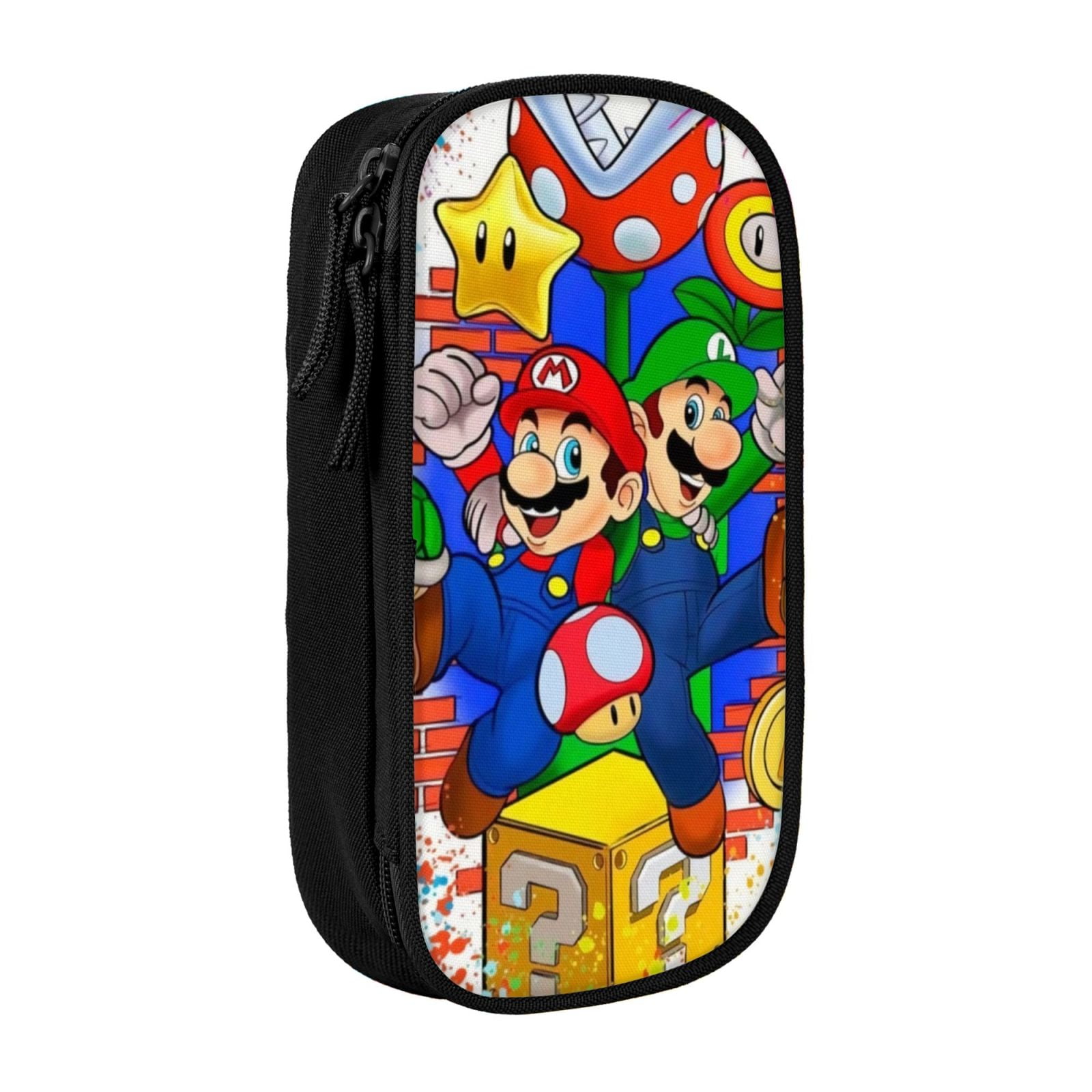 Super Mario Luigi Pencil Case,Pencil Pouch,Big Pencil Bag Pouch Box ...