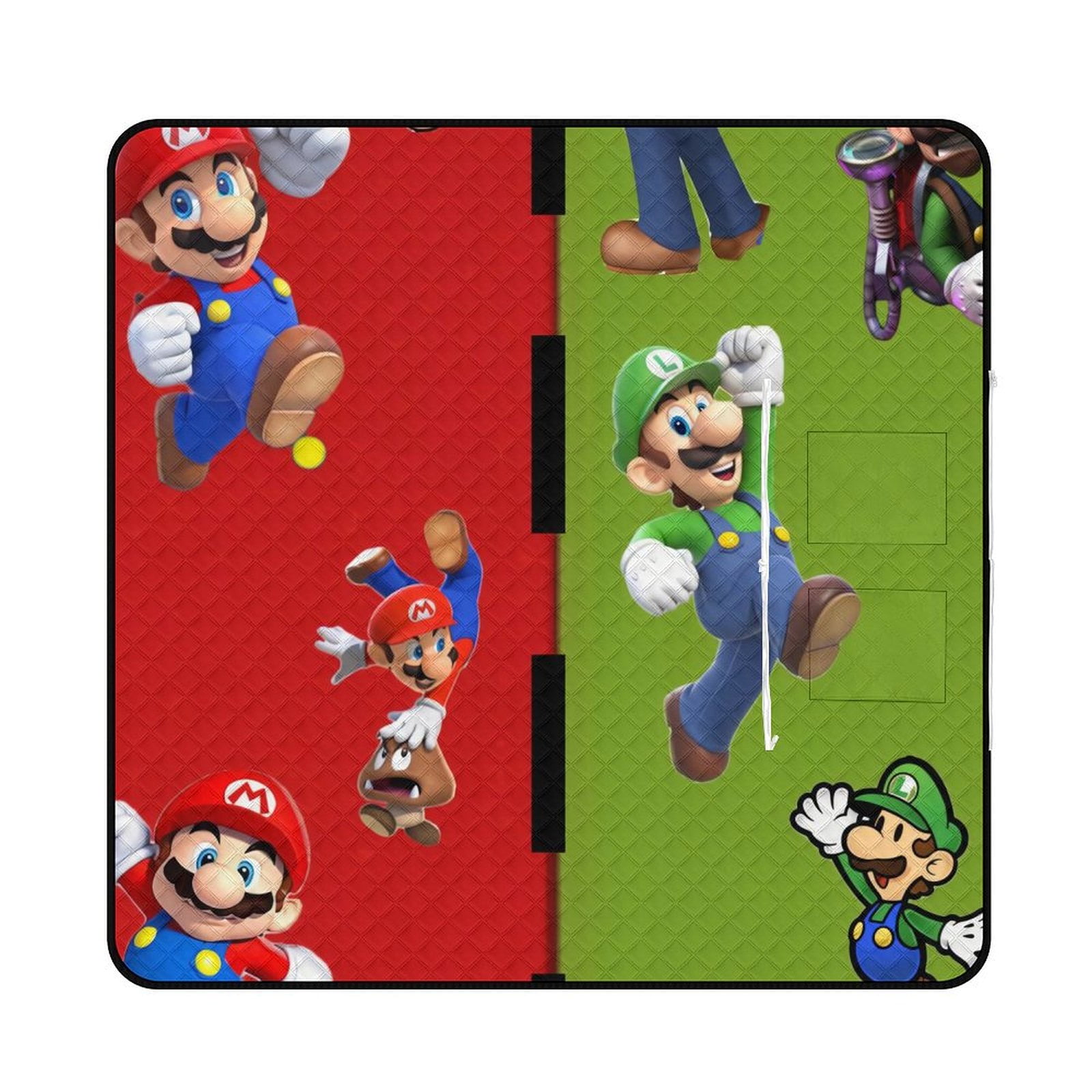 Super Mario And Luigi Picnic Blankets Outdoor Blanket,78'x78' Extra ...