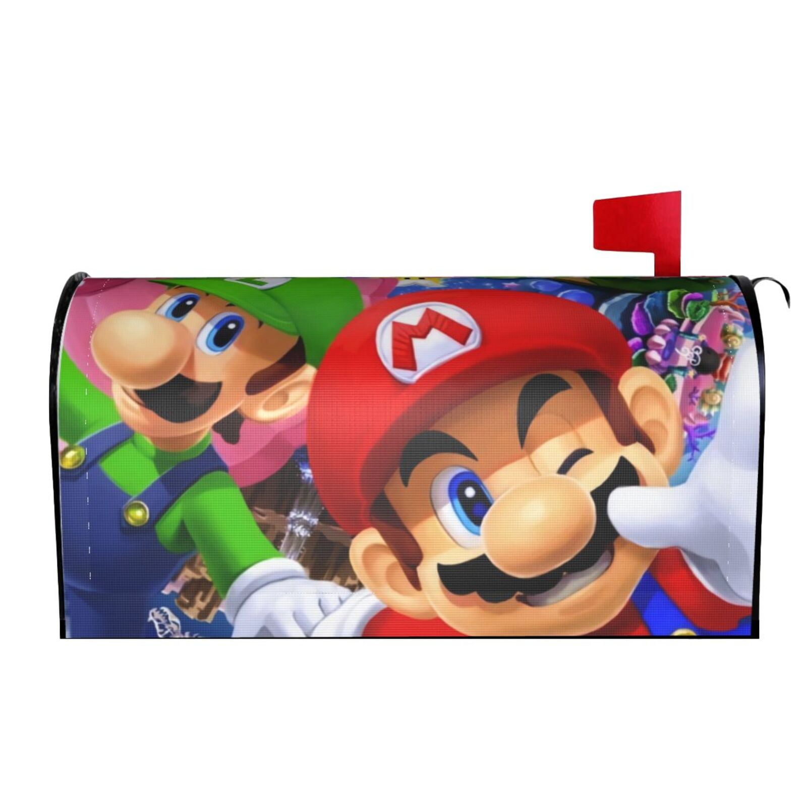 Super Mario Luigi Princess Peach 54 Cartoon Character Mailbox Cover ...