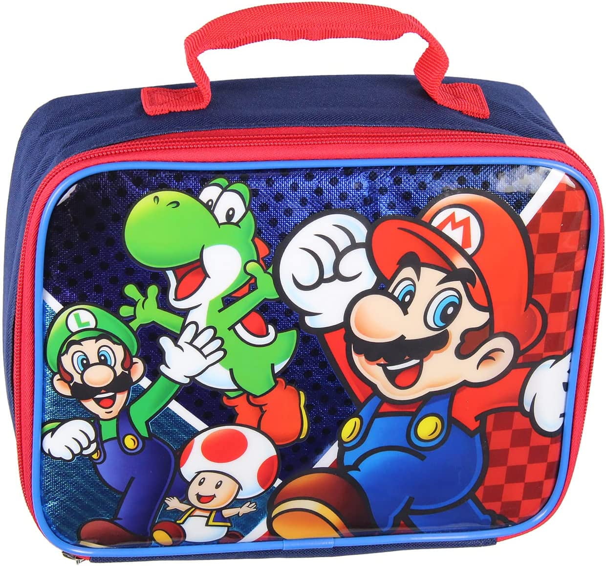 Super Mario Luigi Toad Yoshi Insulated Lunch Box Soft Kit Cooler ...