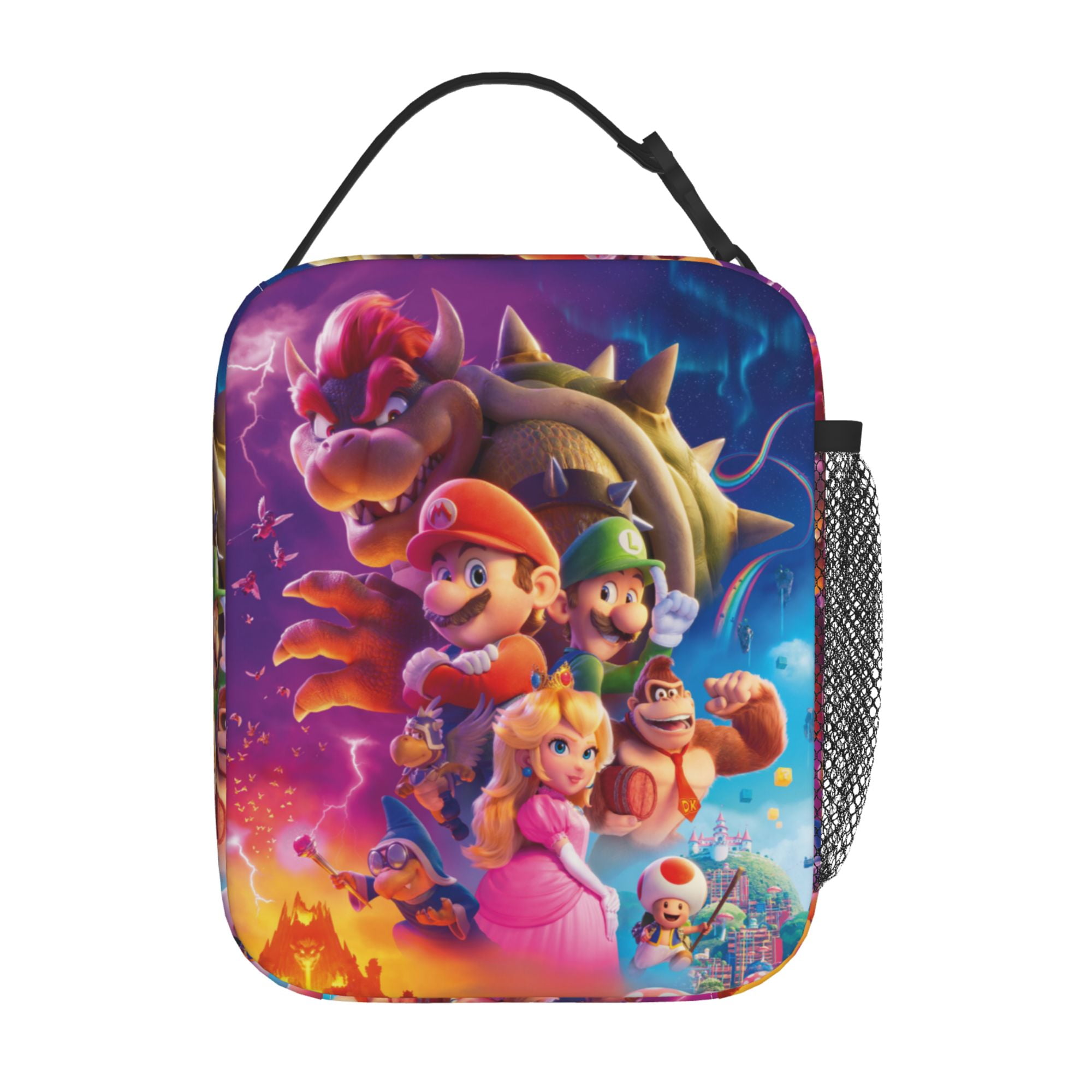 Super Mario Lunch Bag for Boys Girls, Lunch Box Lunch Bag for Kids ...