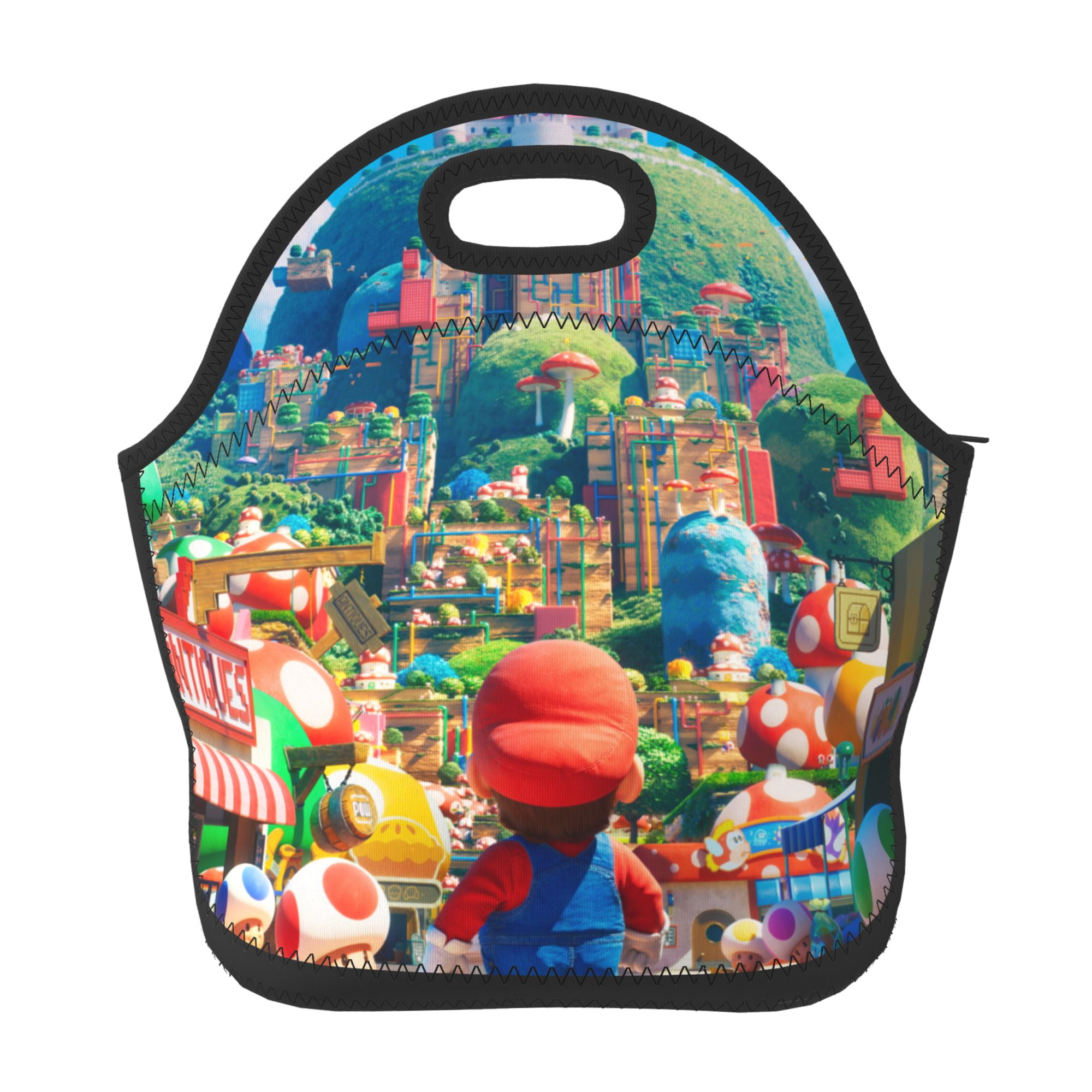 Super Mario Lunch Bag for Boys Girls, Lunch Box Lunch Bag for Women Men ...