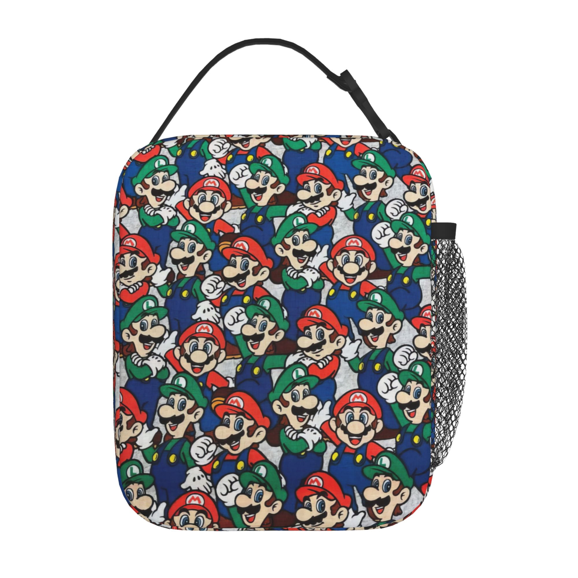 Super Mario Lunch Bag Lunch Bag Portable Leakproof Insulated Cooler ...