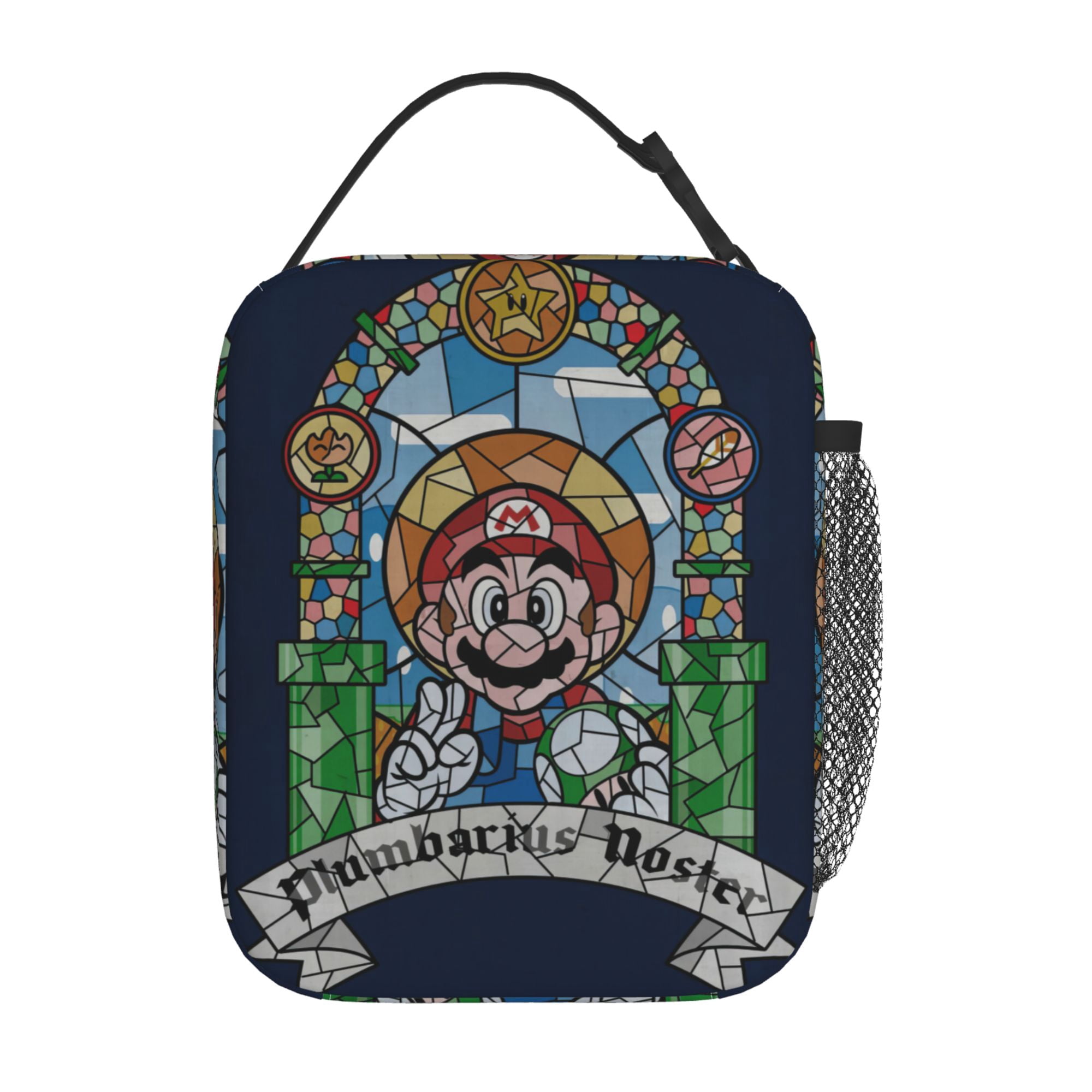 Super Mario Lunch Bag Lunch Bag Portable Leakproof Insulated Cooler ...