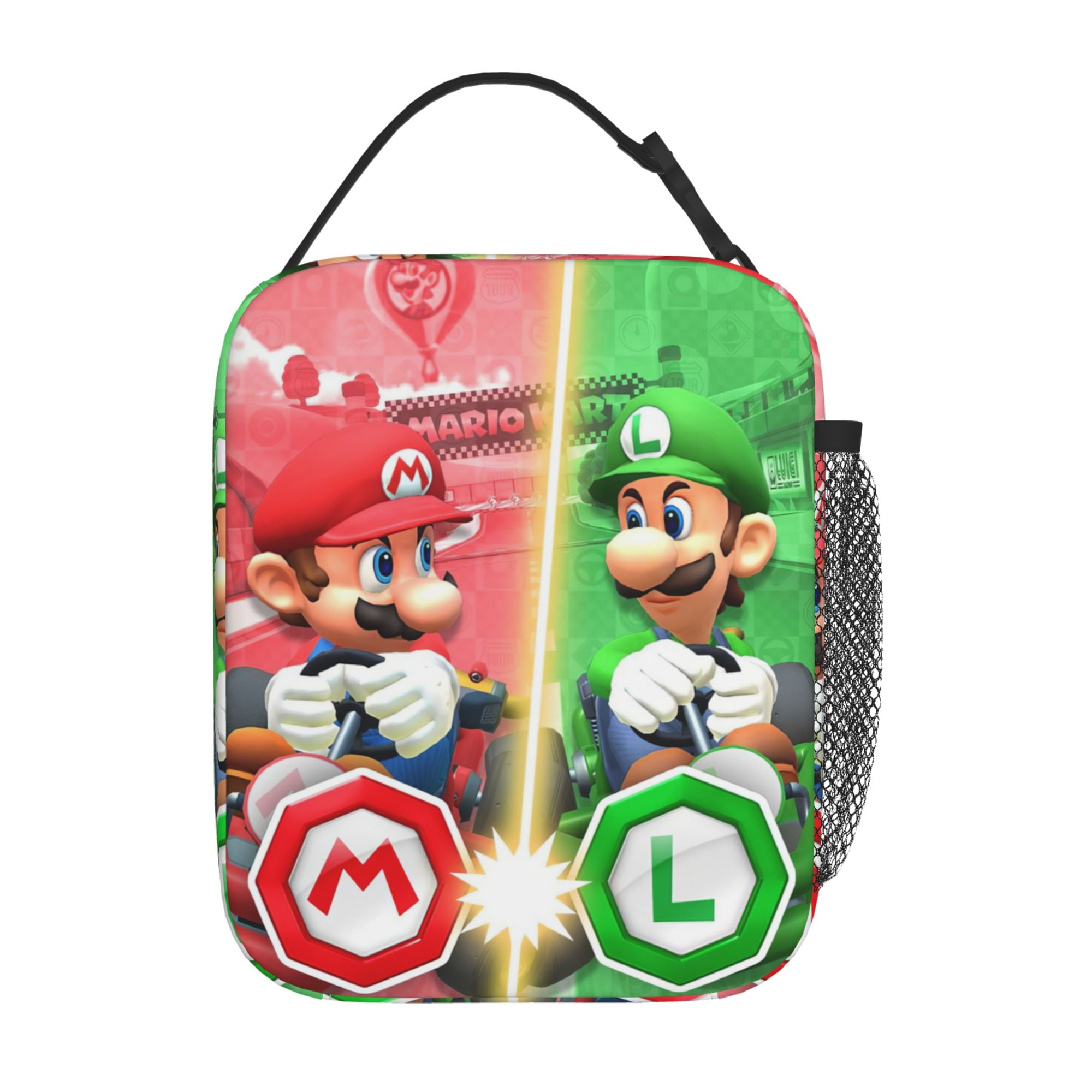 Super Mario Lunch Bag Lunch Bag Portable Leakproof Insulated Cooler ...