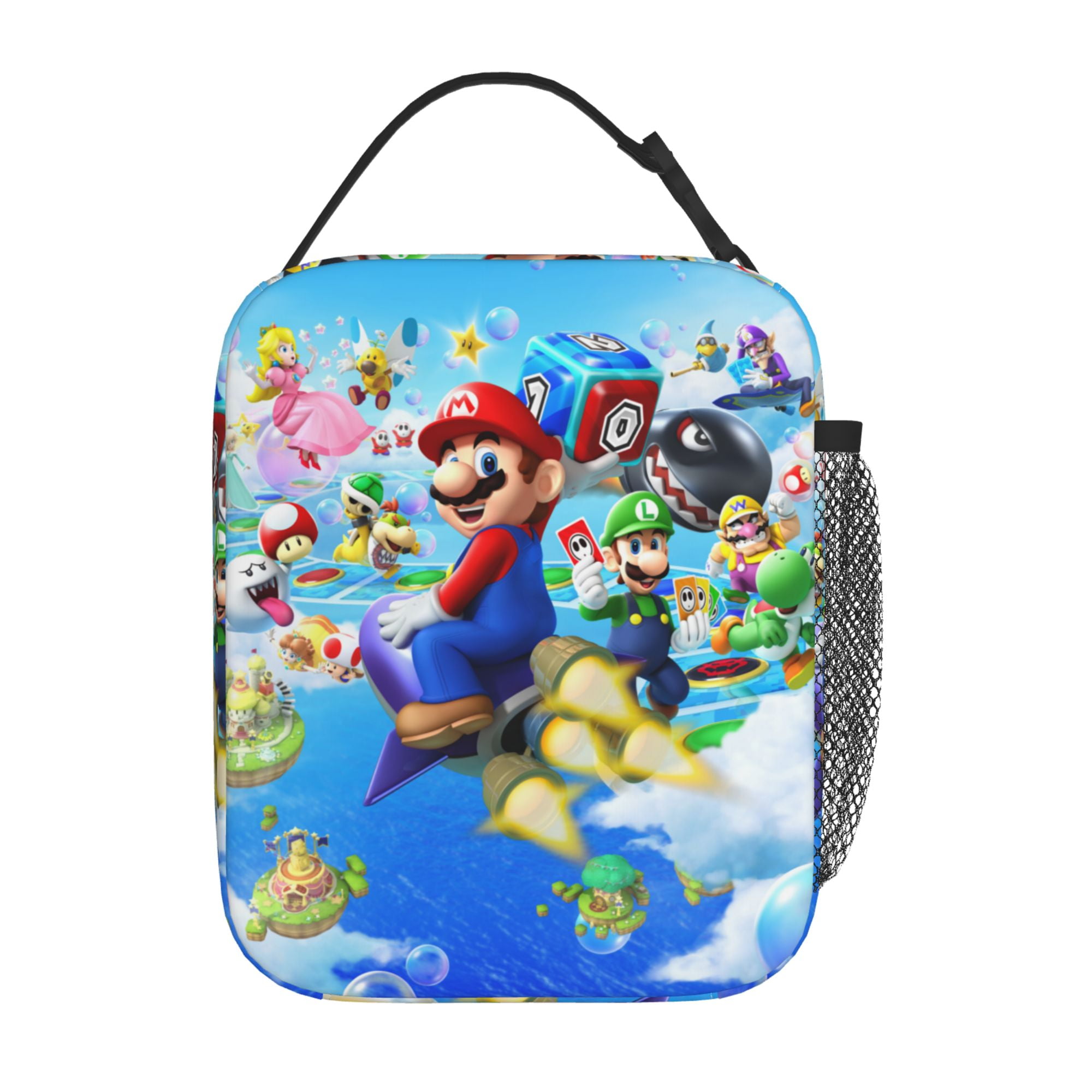 Super Mario Lunch Bag Lunch Bag Portable Leakproof Insulated Cooler ...