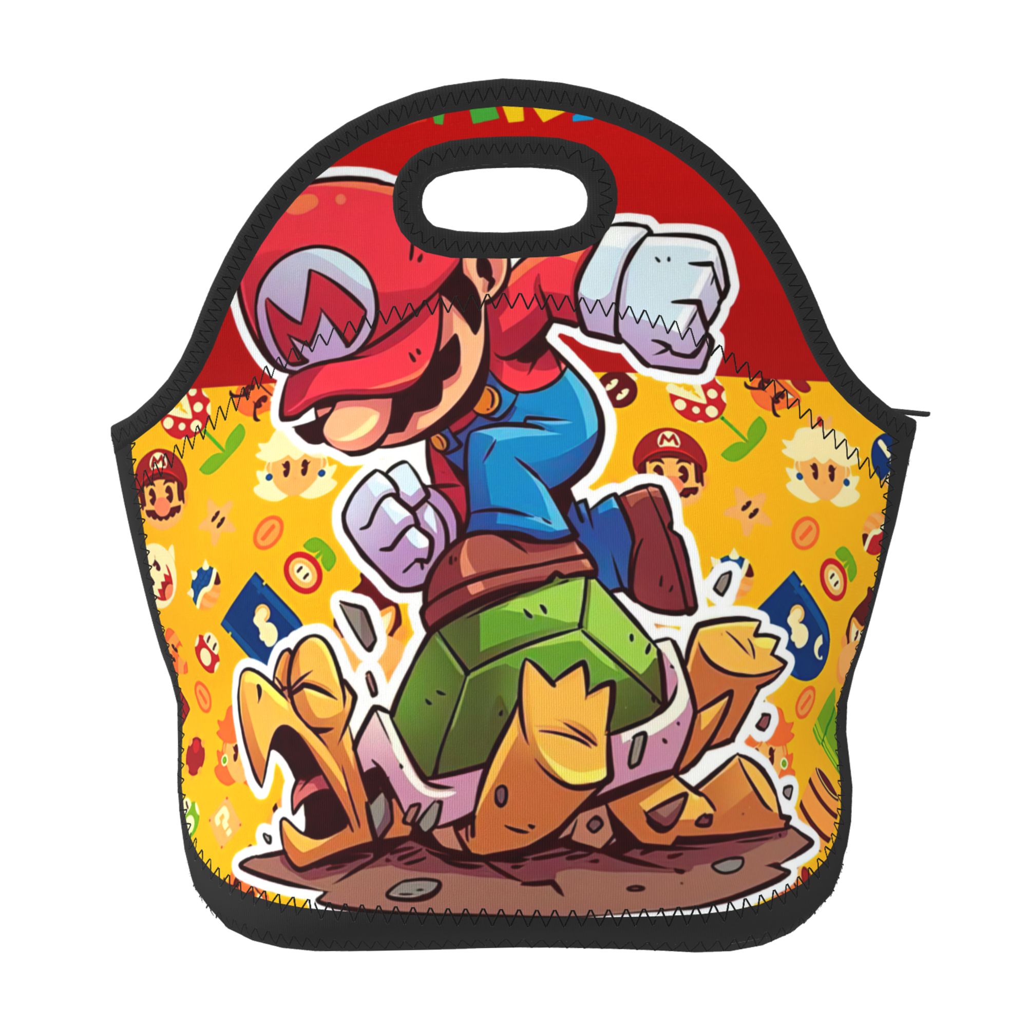 Super Mario Lunch Bag Lunch Box Insulated Neoprene Leakproof Insulated ...