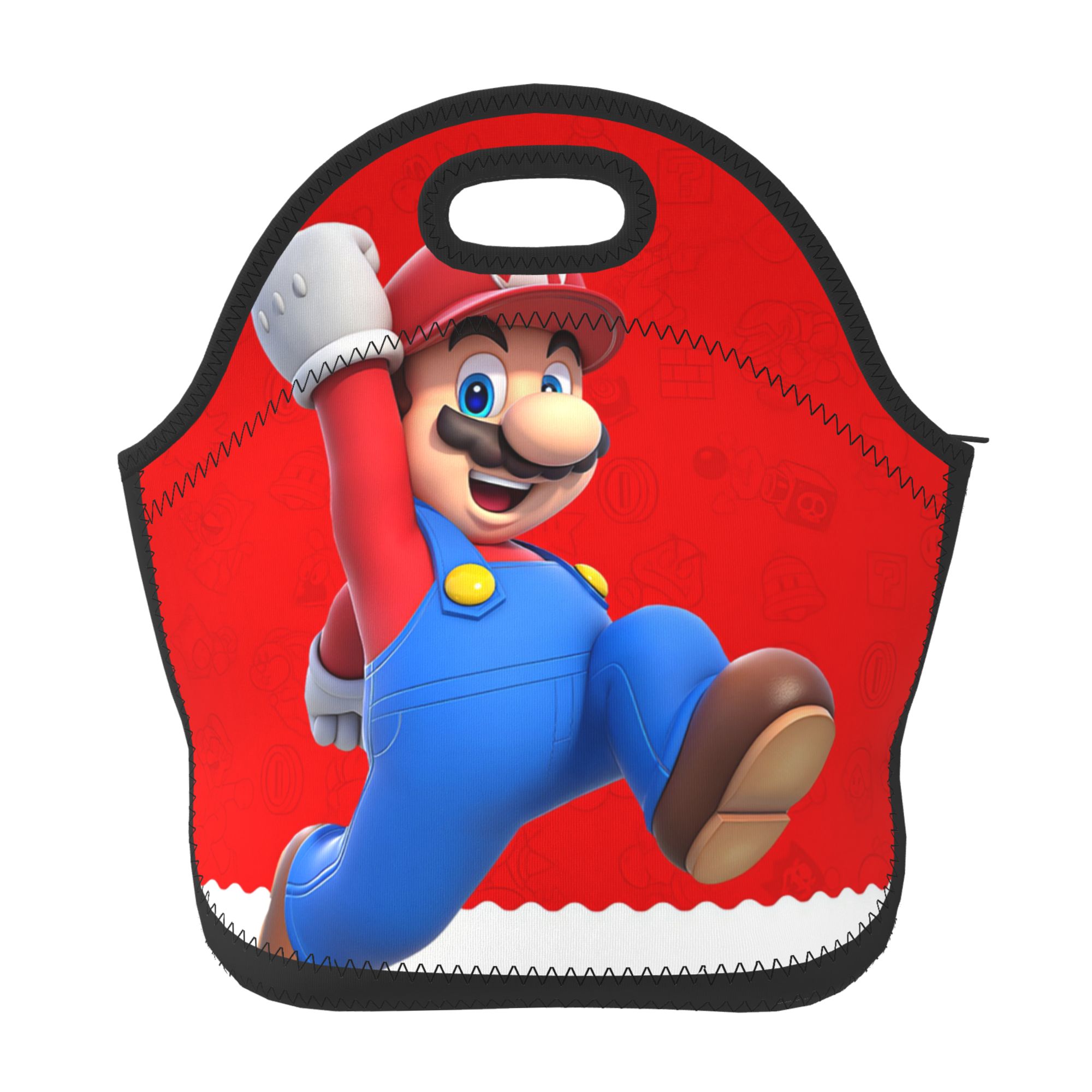 Super Mario Lunch Bag Lunch Box Insulated Neoprene Leakproof Insulated ...