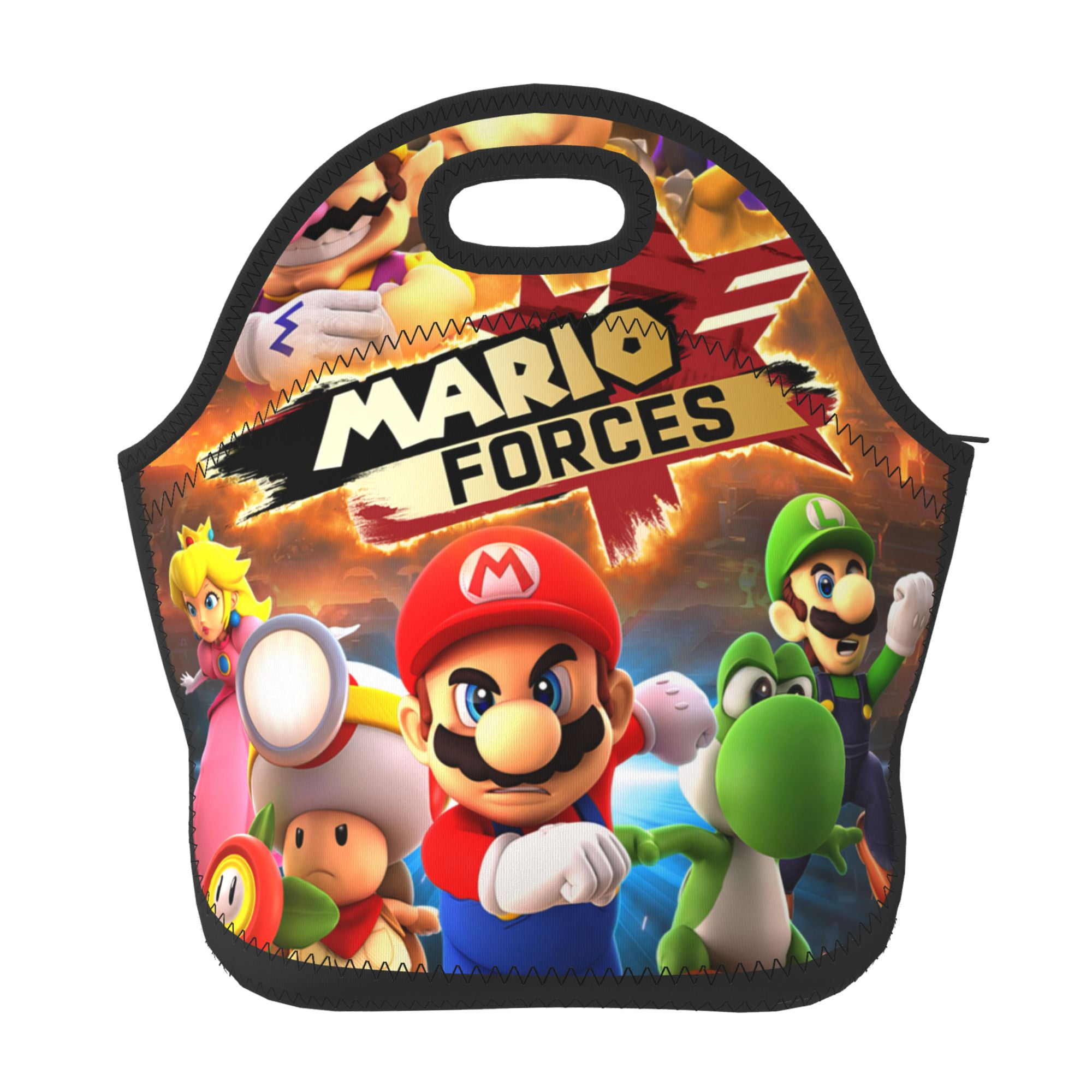 Super Mario Lunch Bag Lunch Box Insulated Neoprene Leakproof Insulated ...