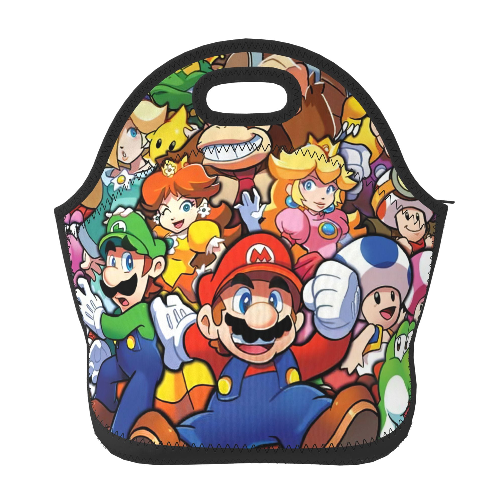 Super Mario Lunch Bag Lunch Box Insulated Neoprene Leakproof Insulated ...