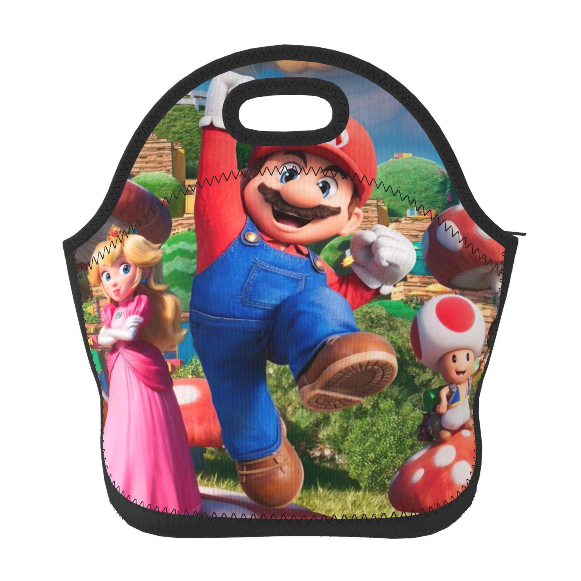 Super Mario Lunch Bag Lunch Box Insulated Neoprene Leakproof Insulated ...
