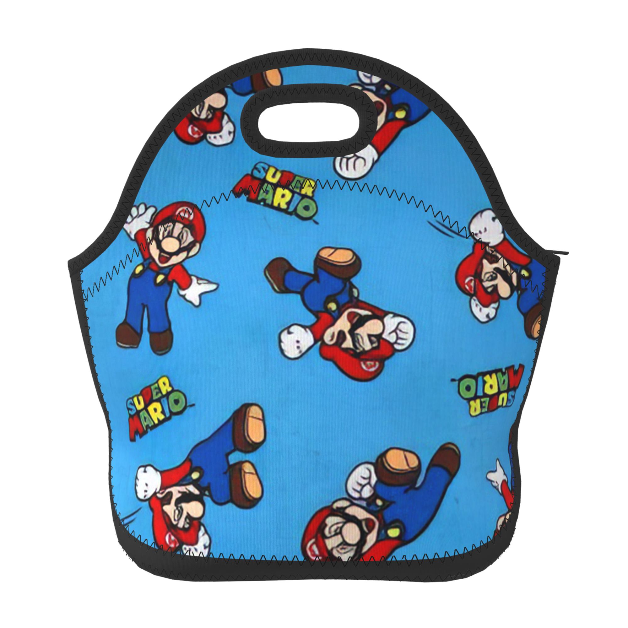 Super Mario Lunch Bag Lunch Box Insulated Neoprene Leakproof Insulated ...
